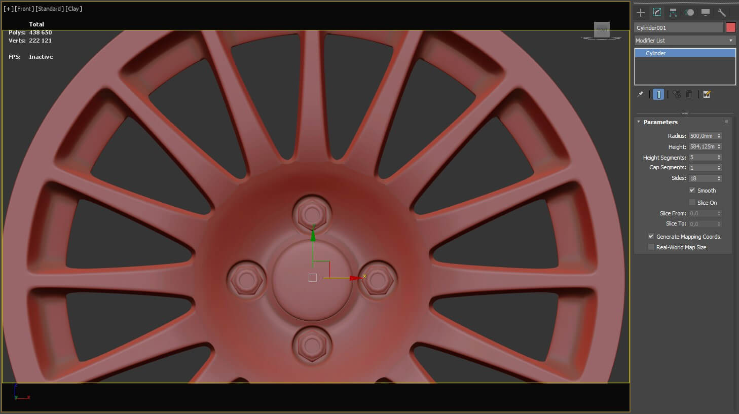 OZ Superturismo Rims - 3D Model by bayazoff