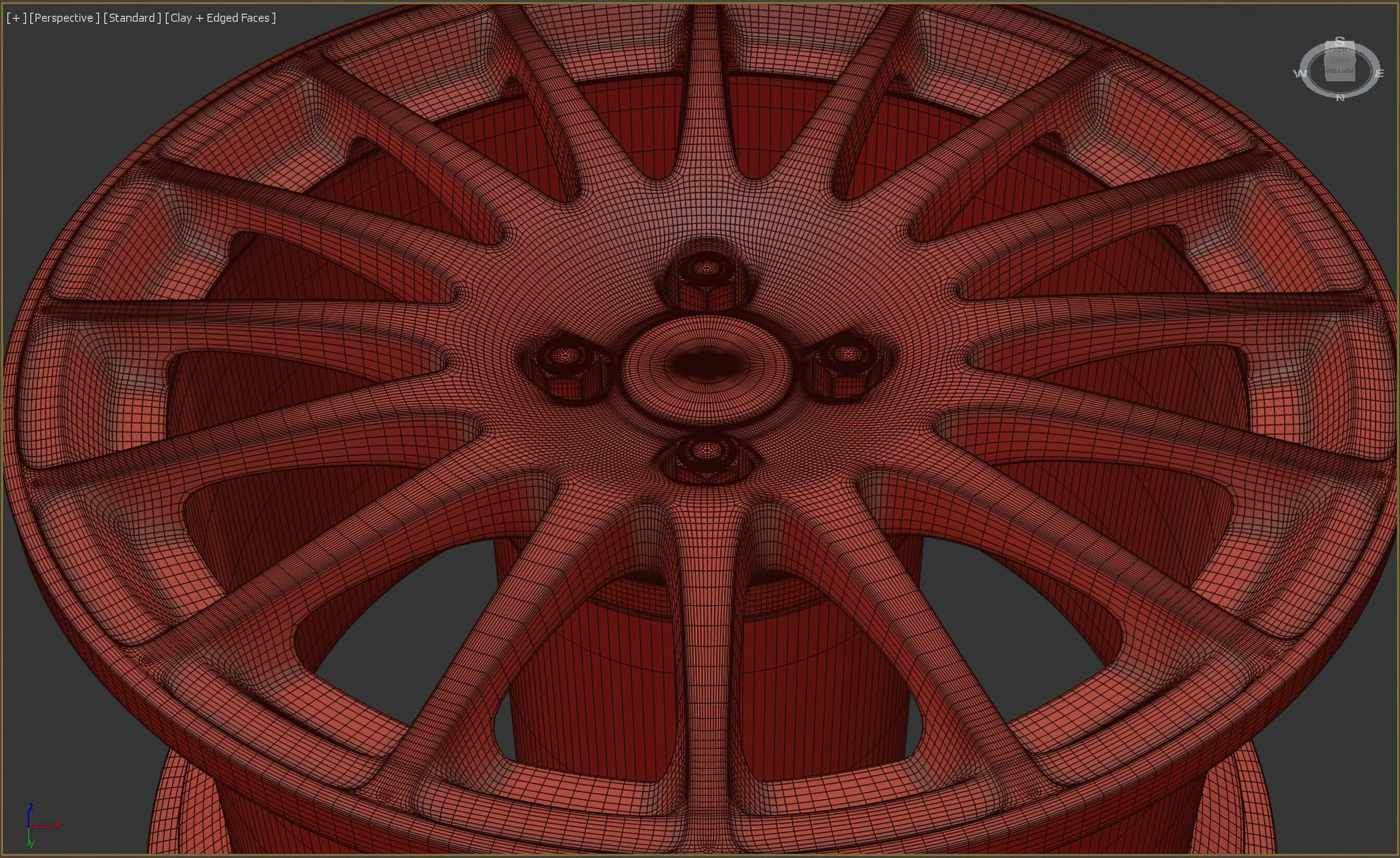 OZ Superturismo WRC Rims Printable - 3D Model by bayazoff