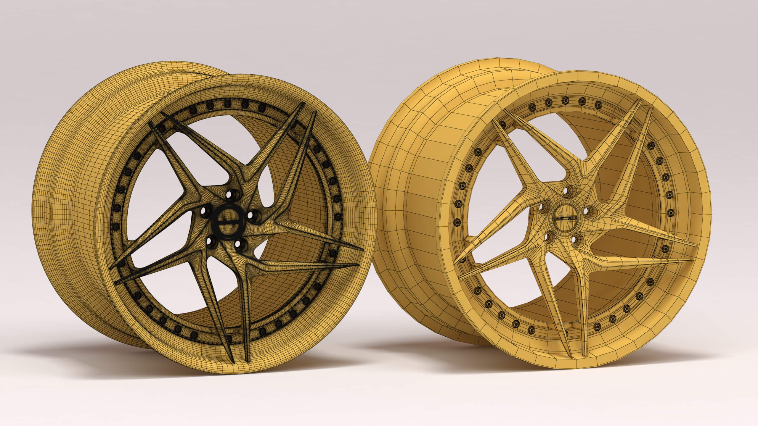 PUR Wheels LX22 V3 - 3D Model by bayazoff