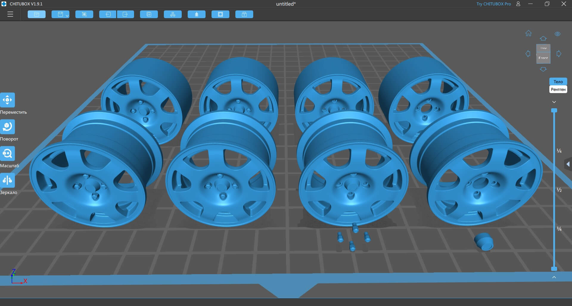 Raceline RL7 Early Version - 3D Print Model by bayazoff