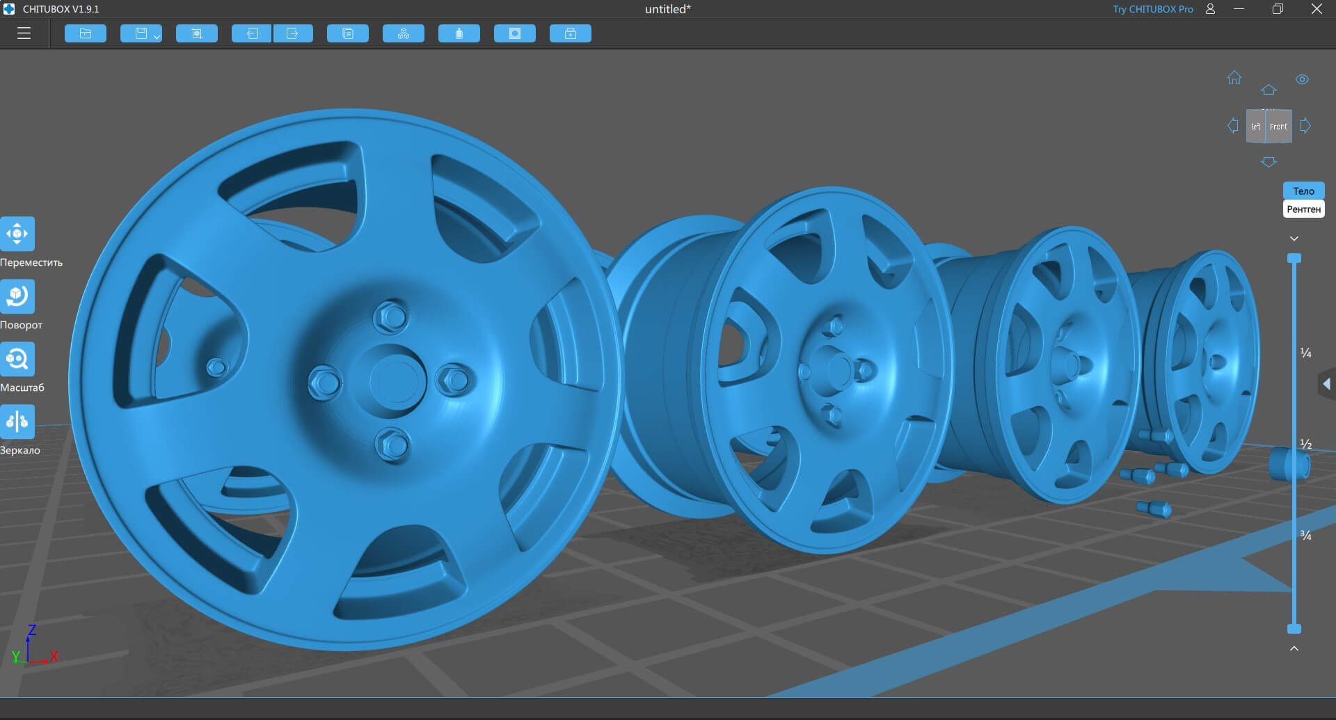 Raceline RL7 Early Version - 3D Model by bayazoff