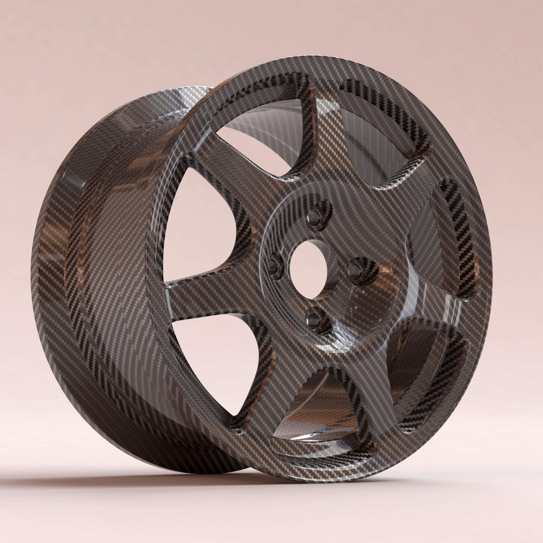 Raceline RL7 Rim Printable - 3D Print Model by bayazoff