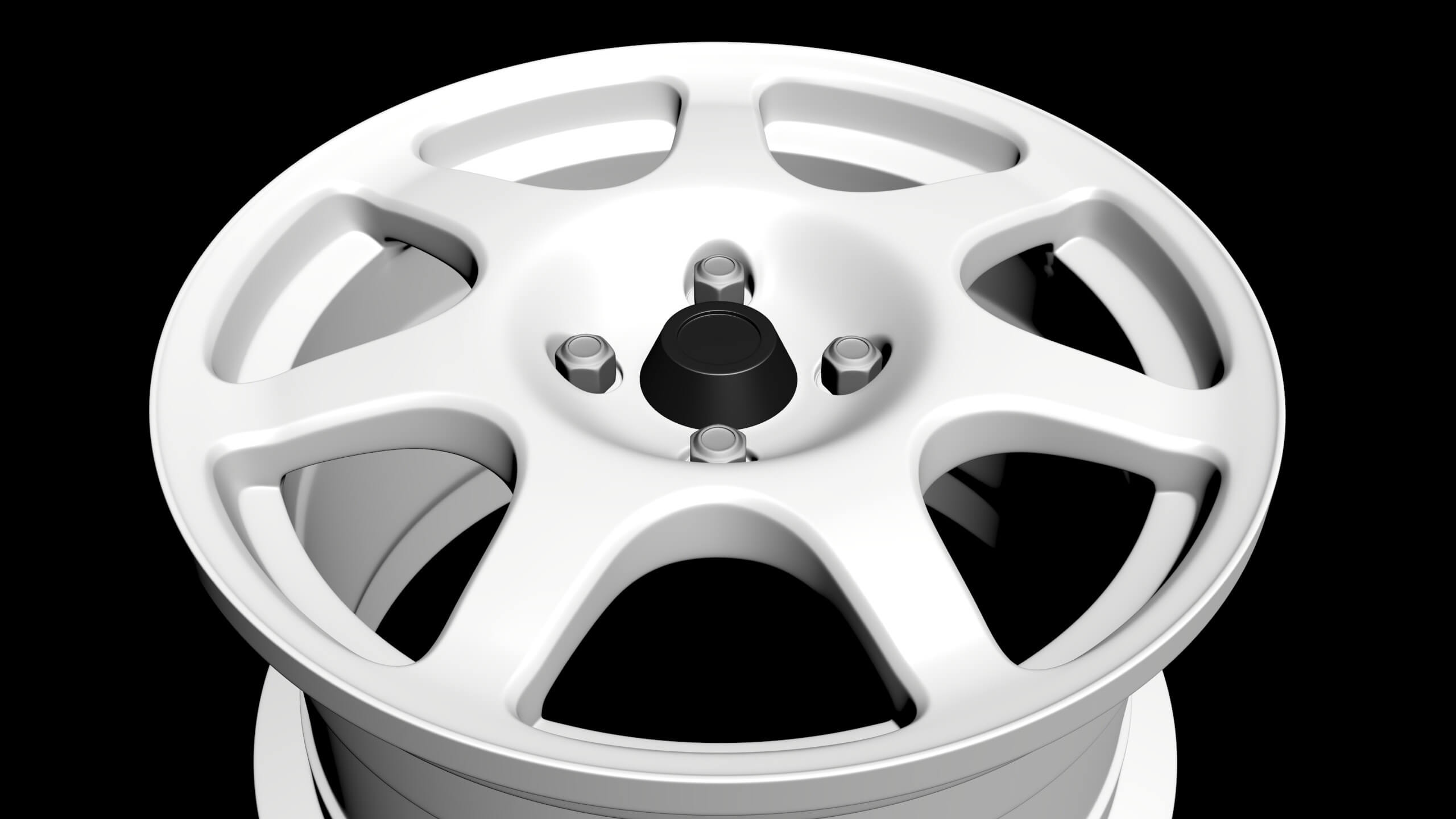 Raceline RL7 Rim Printable - 3D Print Model by bayazoff