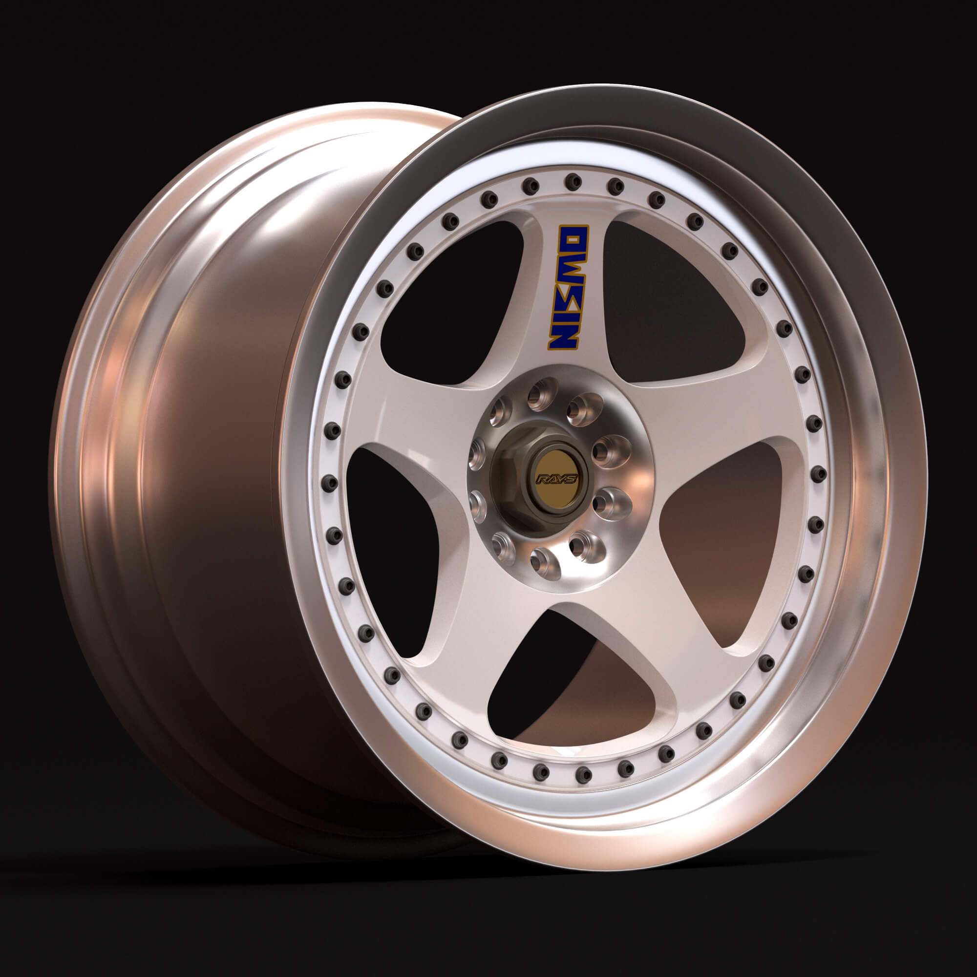 Rays NISMO 400R LMGT1 Wheel - 3D Model by bayazoff