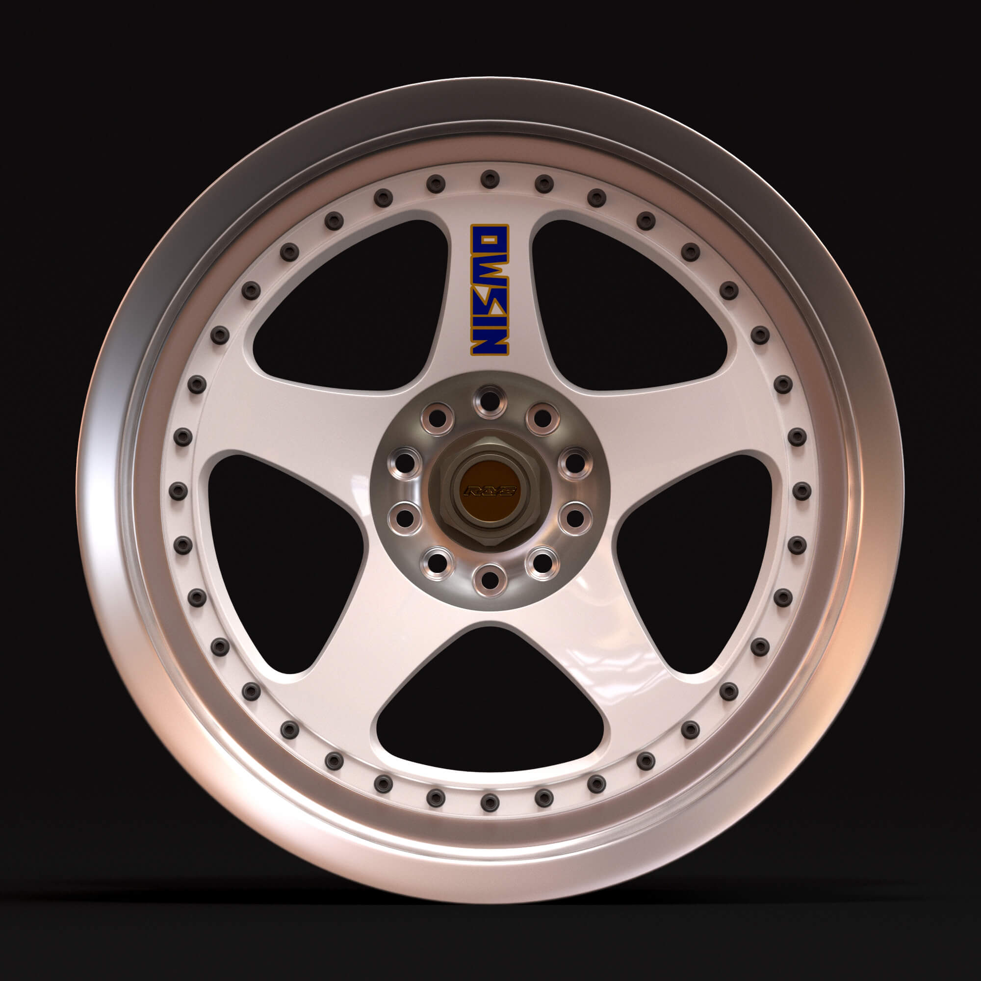 Rays NISMO 400R LMGT1 Wheel - 3D Model by bayazoff