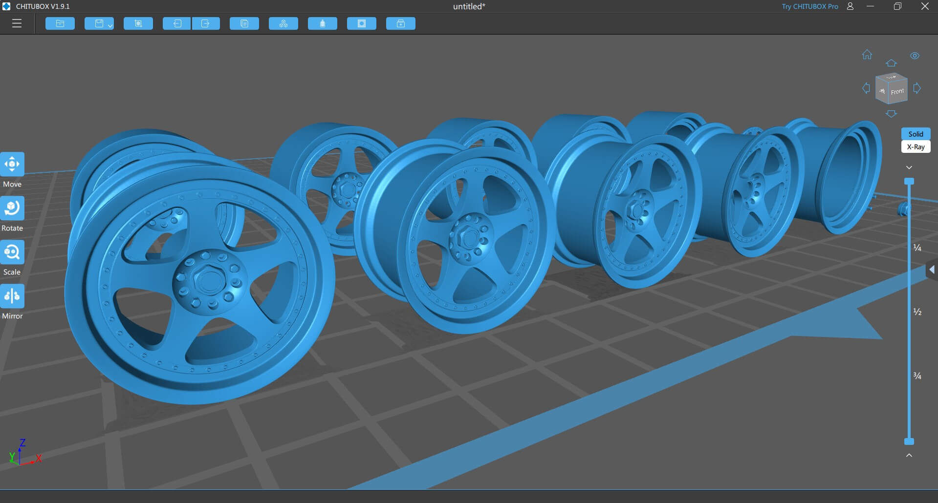 Rays NISMO 400R LMGT1 Wheel - 3D Model by bayazoff
