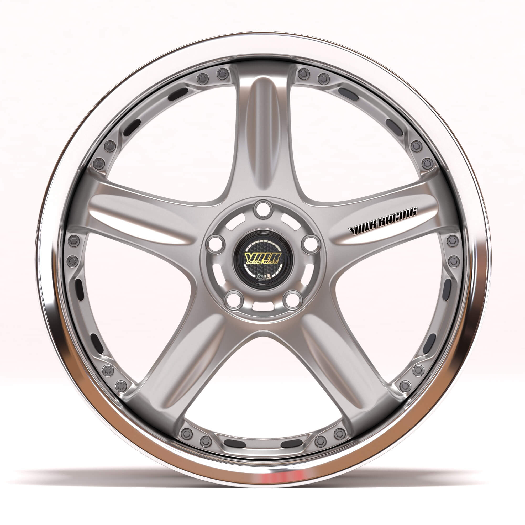 Rays Volk Racing GT-C Rim Printable 3D Model by bayazoff