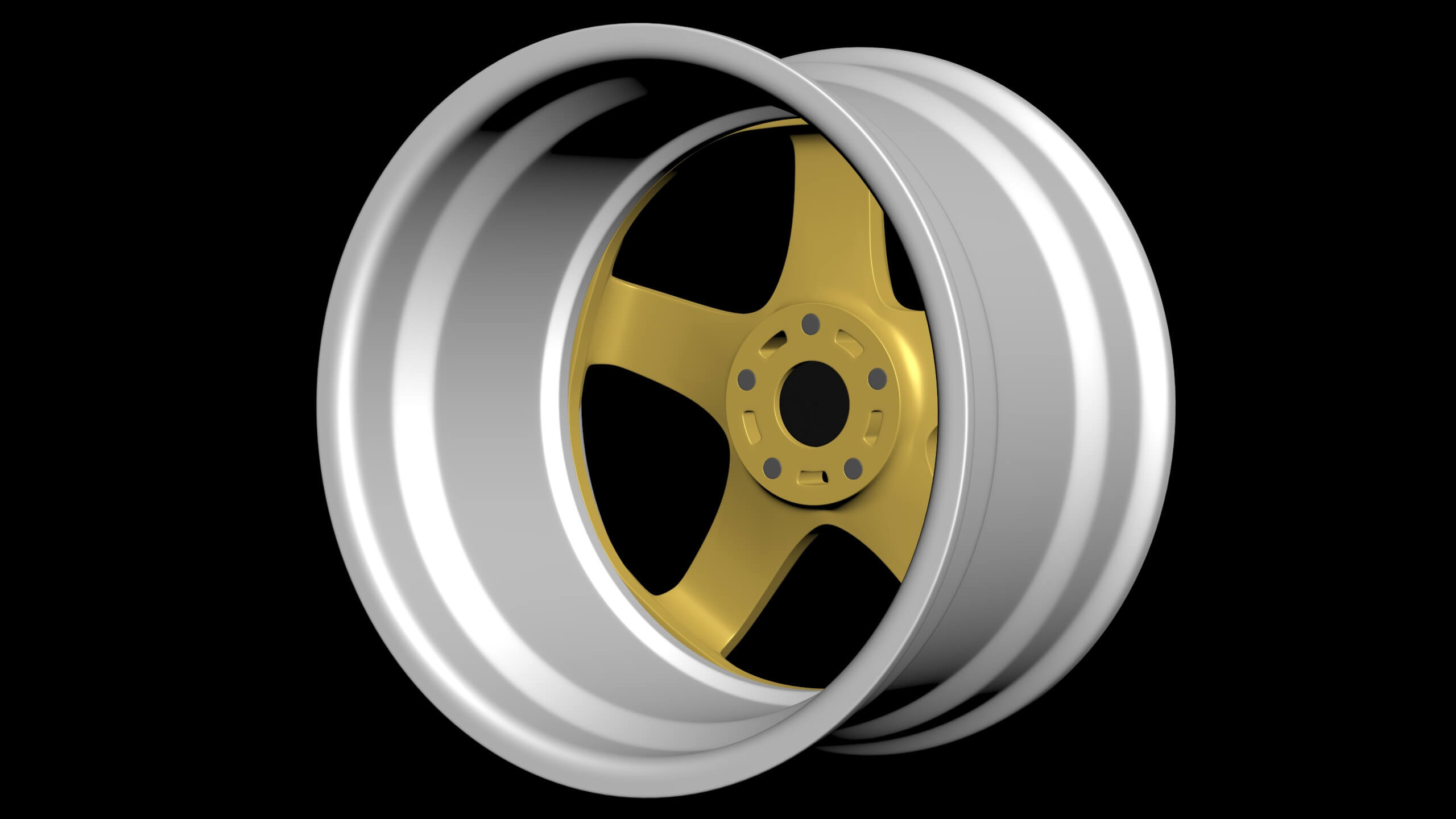 Rays Volk Racing GT-C Rim Printable 3D Model by bayazoff