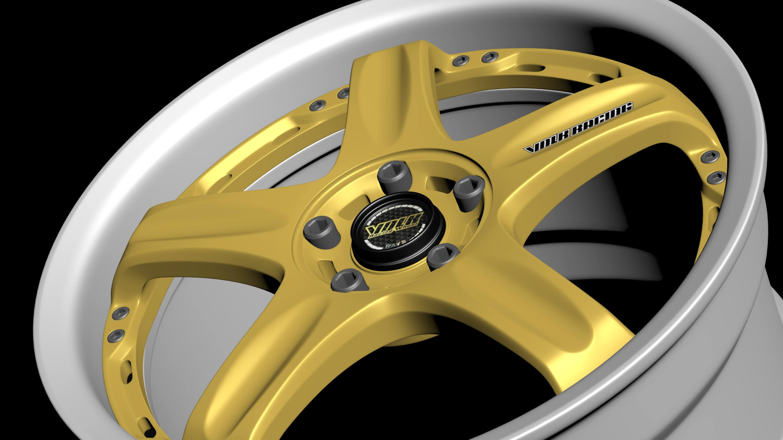 Rays Volk Racing GT-C Rim Printable 3D Model by bayazoff