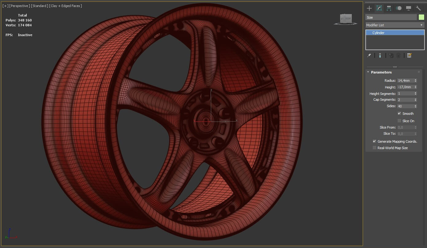 Rays Volk Racing GT-C Rim Printable 3D Print Model by bayazoff