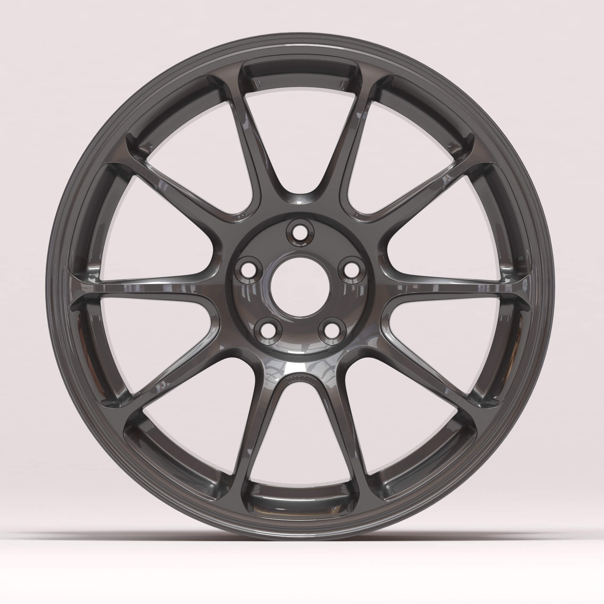 Rays Volk Racing ZE40 Printable - 3D Model by bayazoff