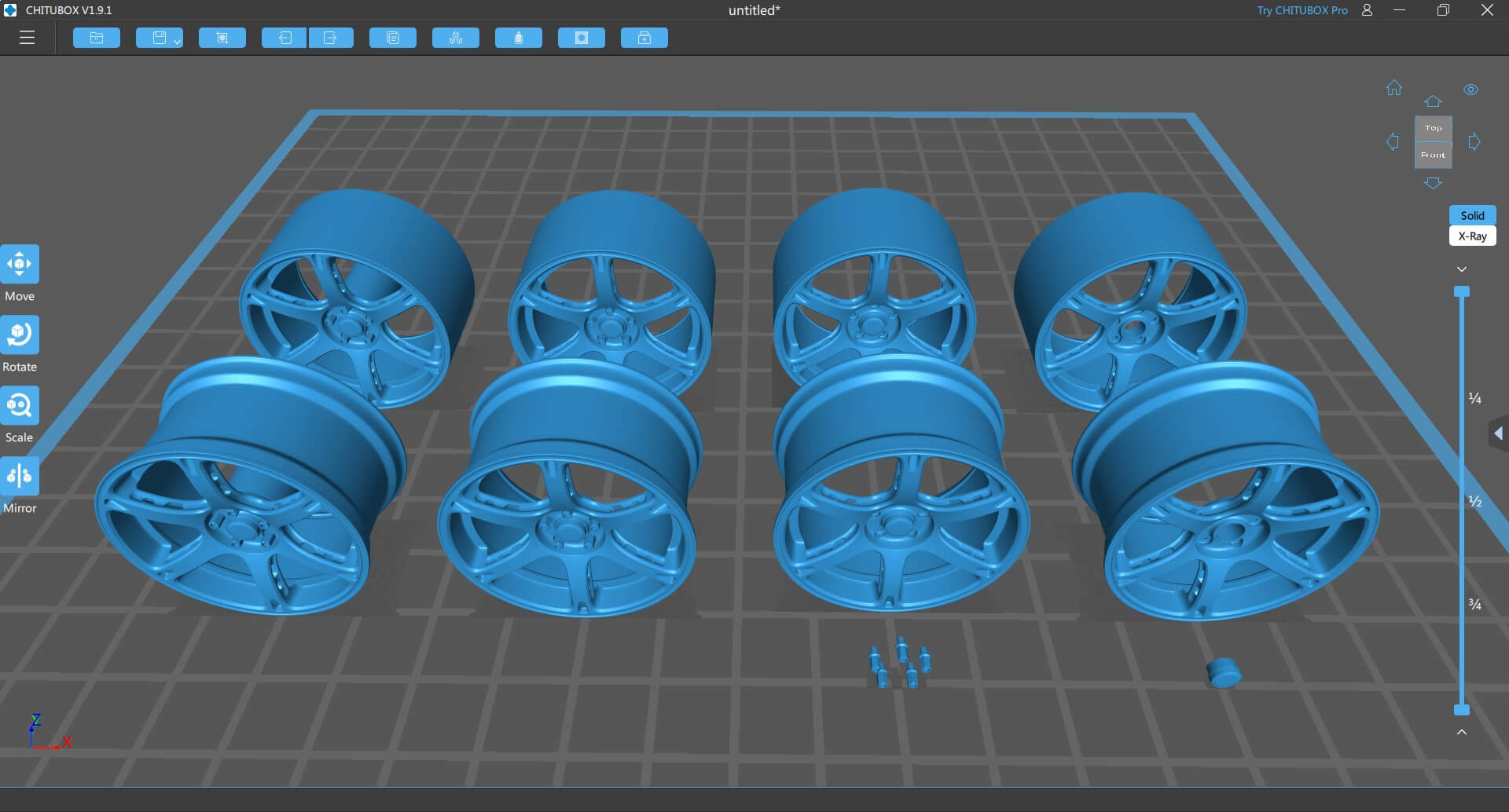 Rays Volk TE037 Rim - 3D Model by bayazoff