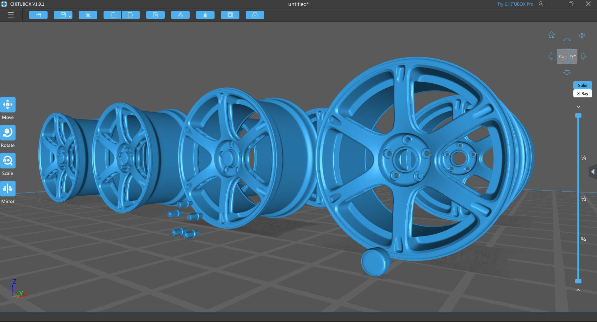 Rays Volk TE037 Rim - 3D Model by bayazoff