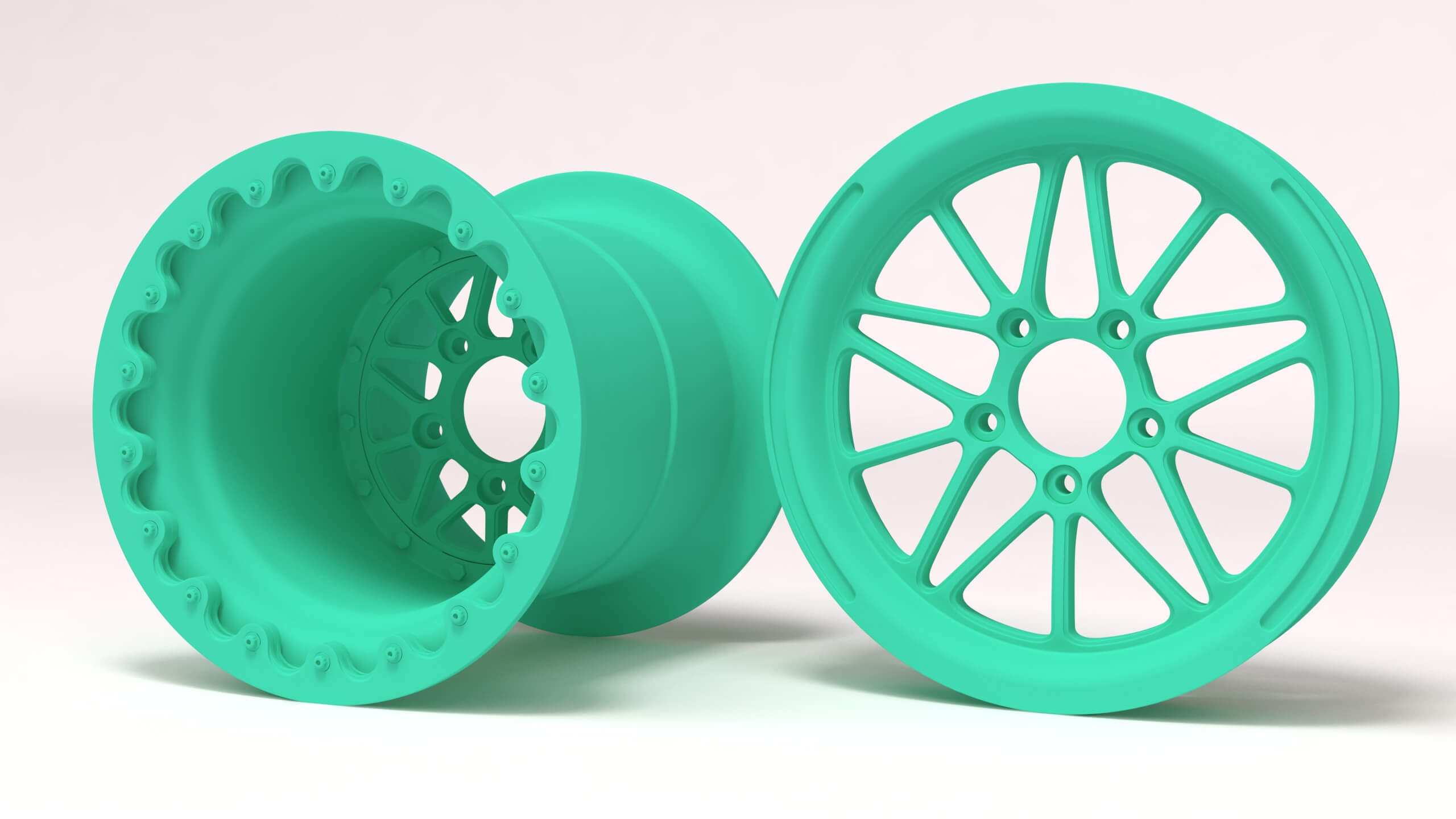 Rbz Billet Speedster Wheel Ffront and Rear - 3D Print Model by bayazoff