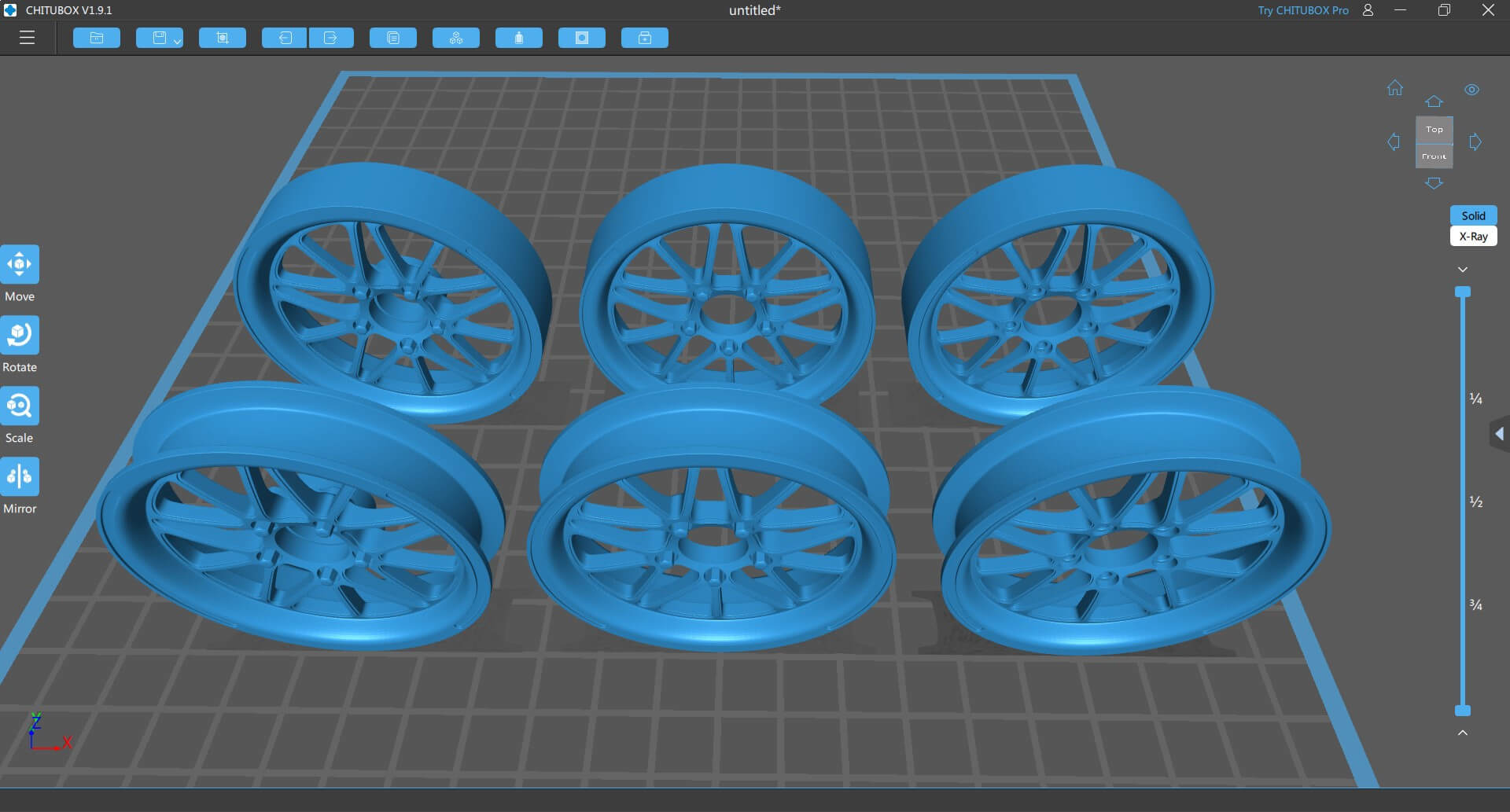Rbz Billet Speedster Wheel Ffront and Rear - 3D Model by bayazoff