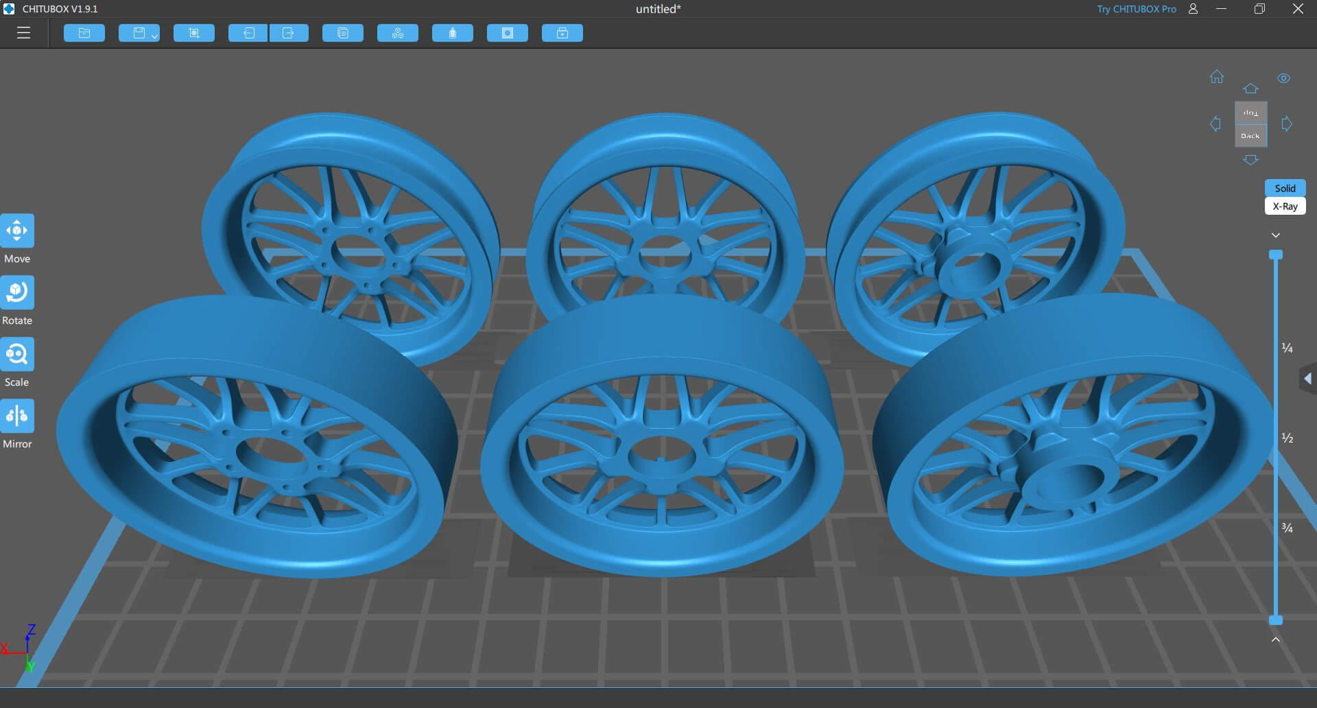 Rbz Billet Speedster Wheel Ffront and Rear - 3D Model by bayazoff