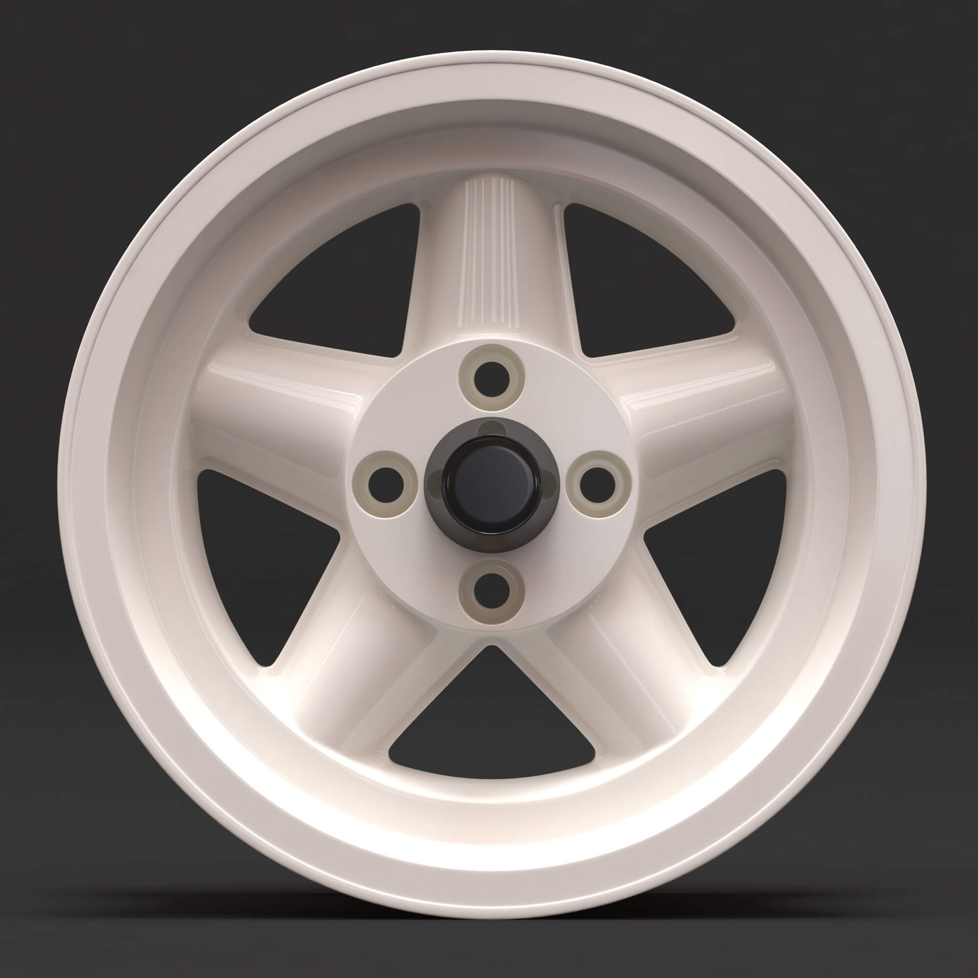 Revolution 5 Spoke Rim - 3D Model by bayazoff