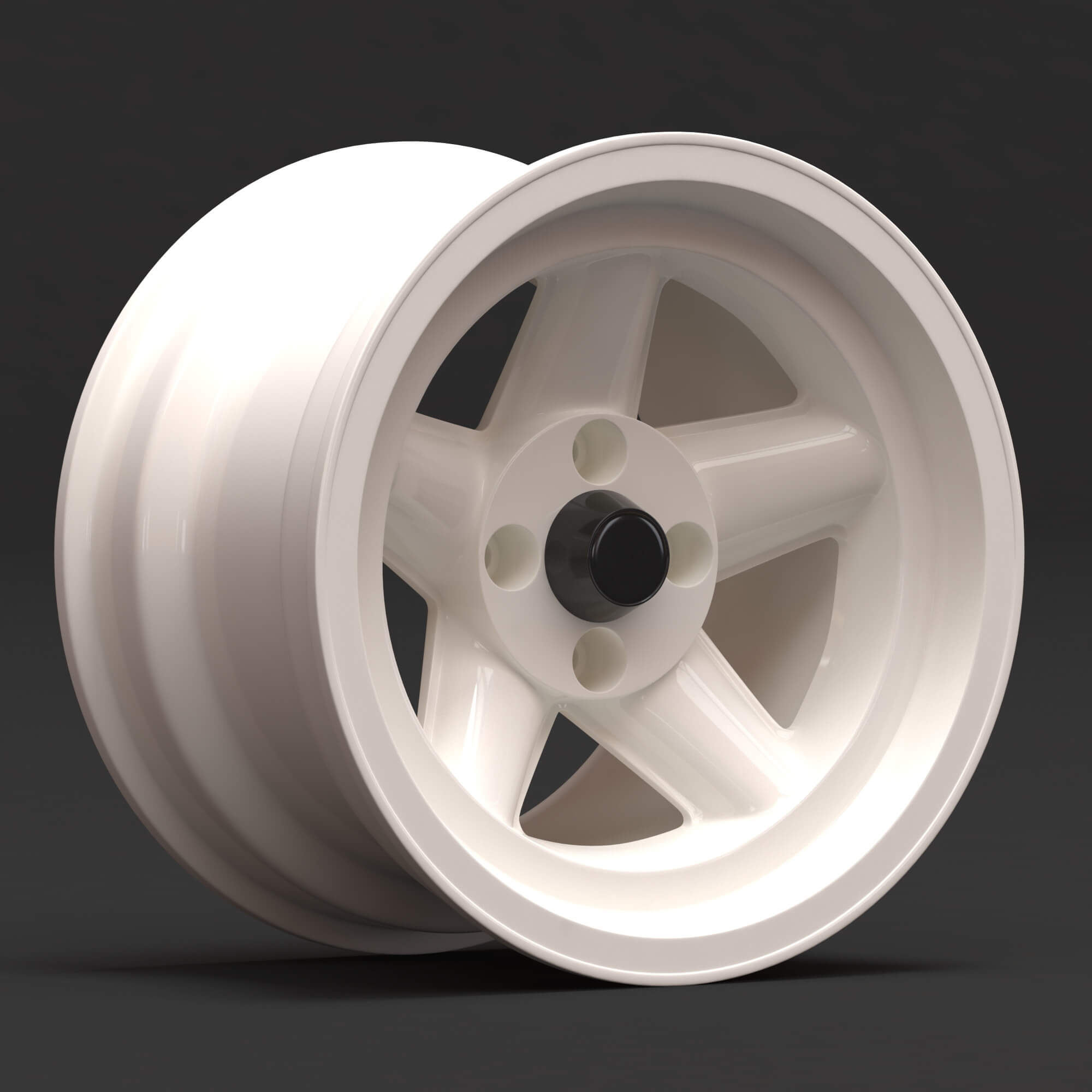 Revolution 5 Spoke Rim - 3D Model by bayazoff