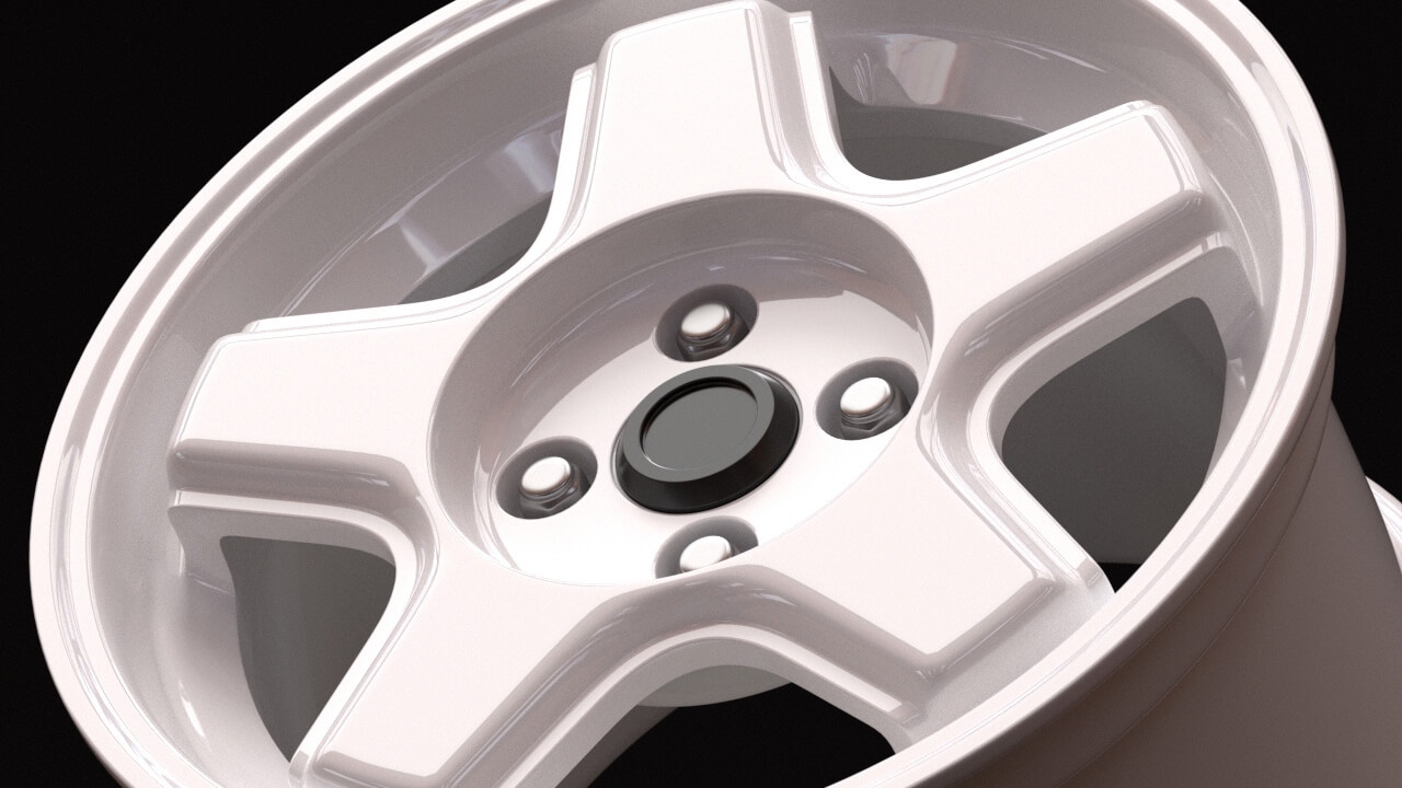 Revolution RFX 6 Rim - 3D Print Model by bayazoff