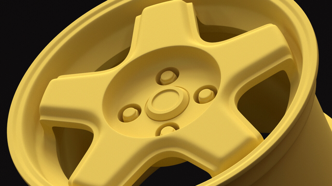 Revolution RFX 6 Rim - 3D Print Model by bayazoff
