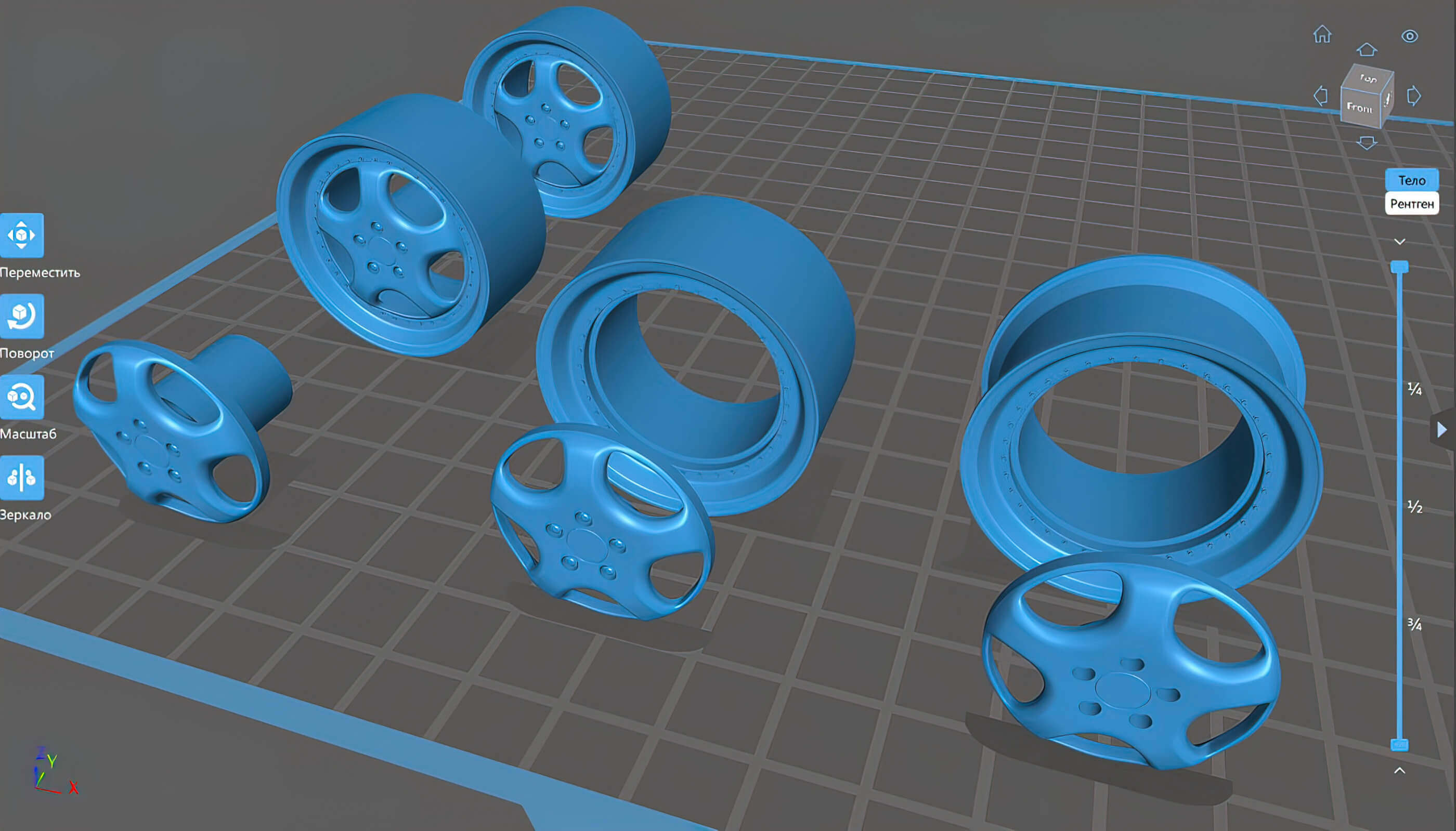 RH ZW1 Rim - 3D Model by bayazoff