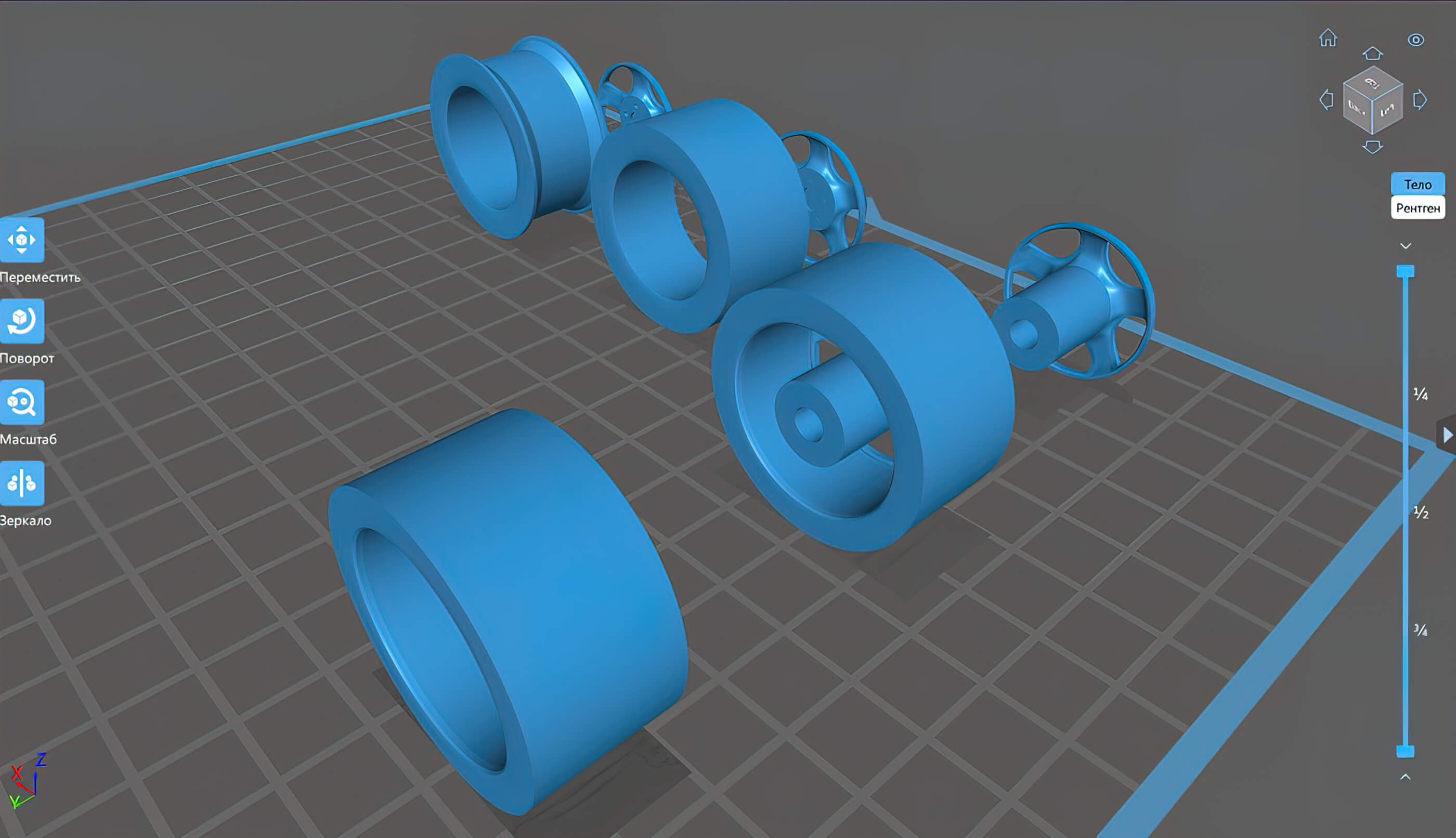 RH ZW1 Rim - 3D Model by bayazoff