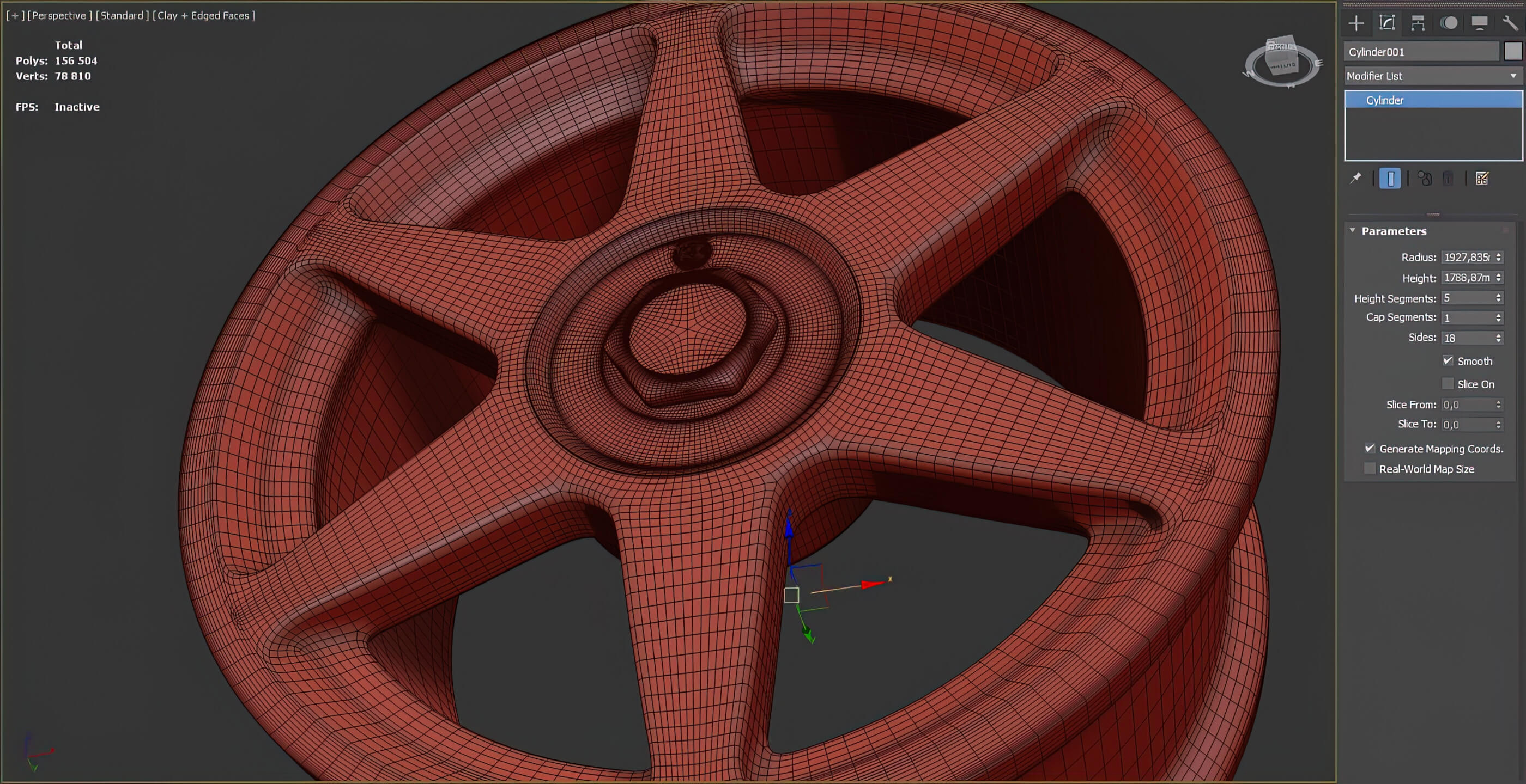 Rondell 122 Printable Wheel - 3D Model by bayazoff