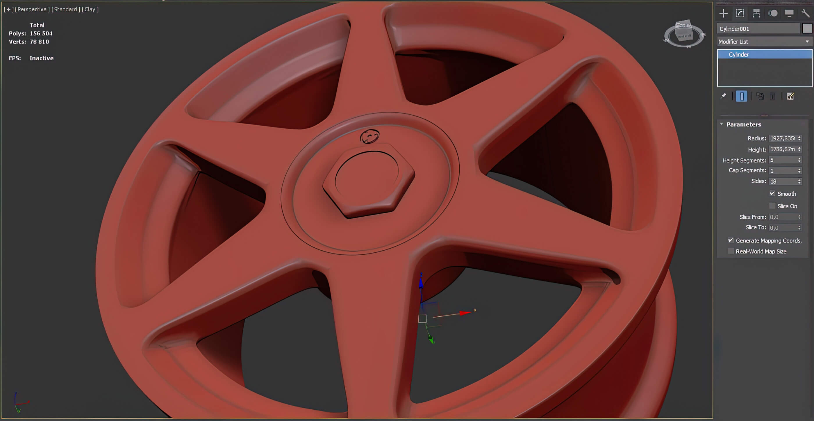 Rondell 122 Printable Wheel - 3D Model by bayazoff