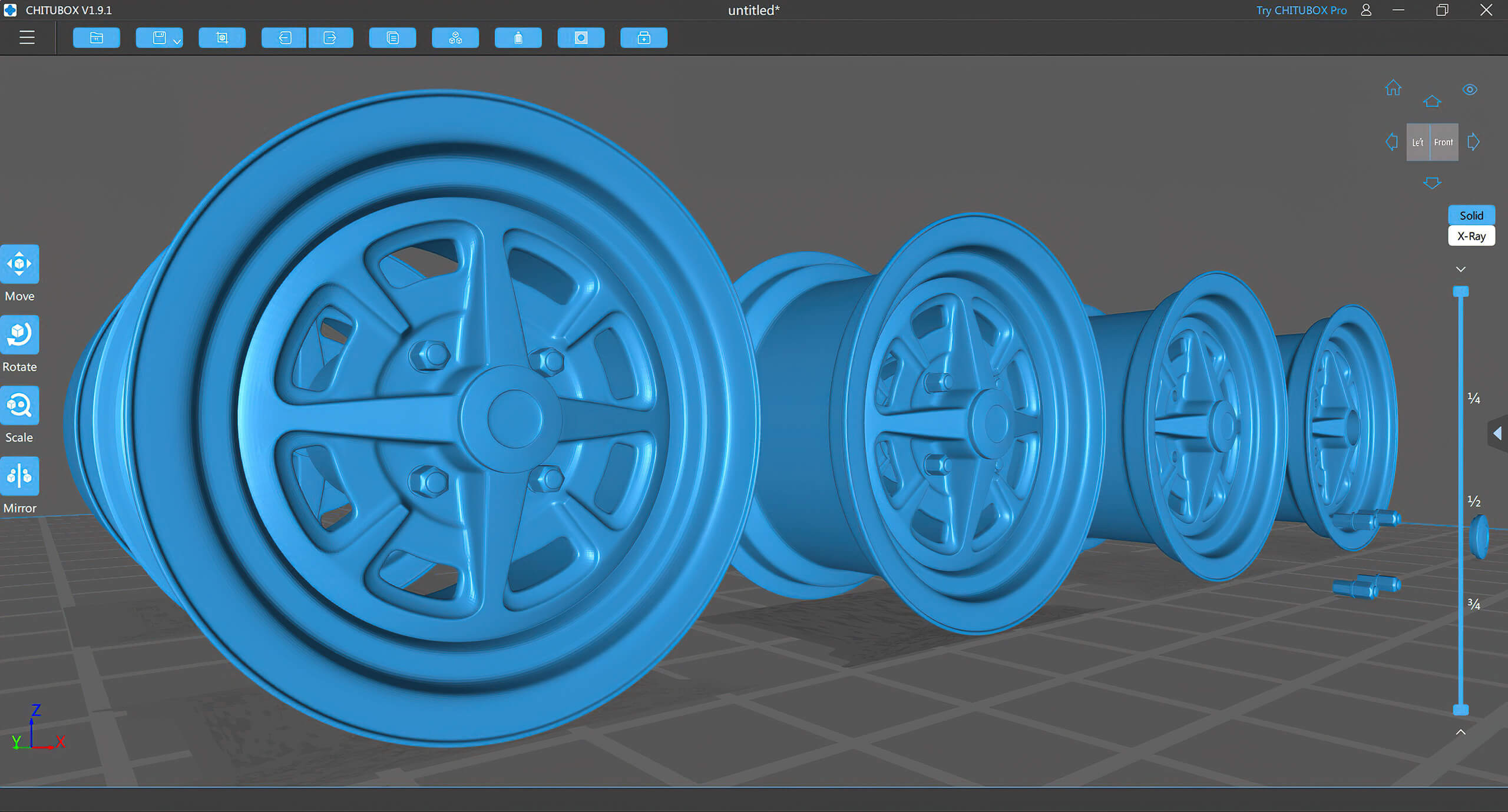 ROStyle Wheel - 3D Model by bayazoff