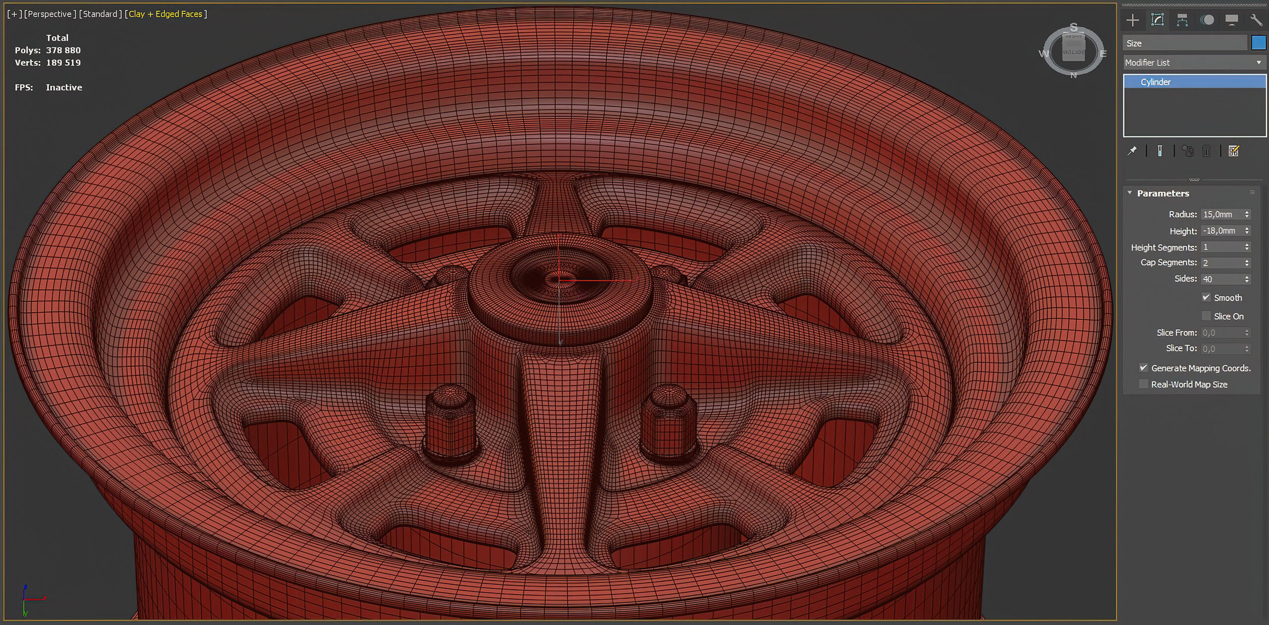 ROStyle Wheel - 3D Model by bayazoff