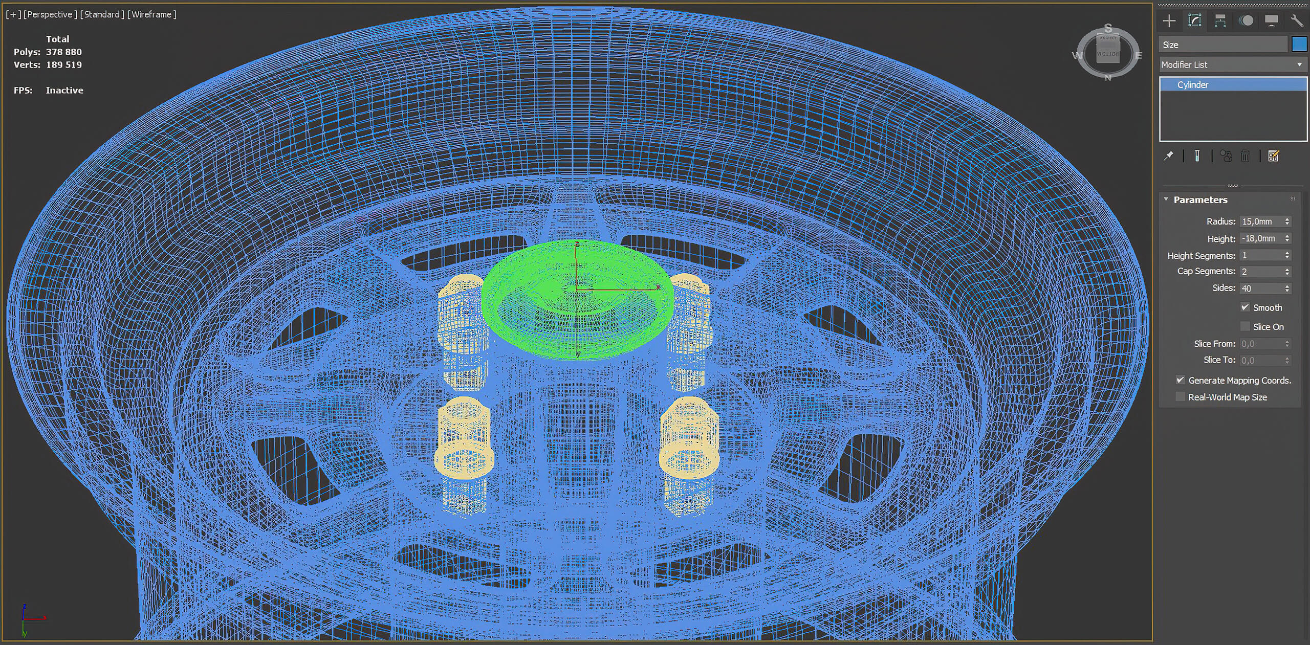 ROStyle Wheel - 3D Model by bayazoff