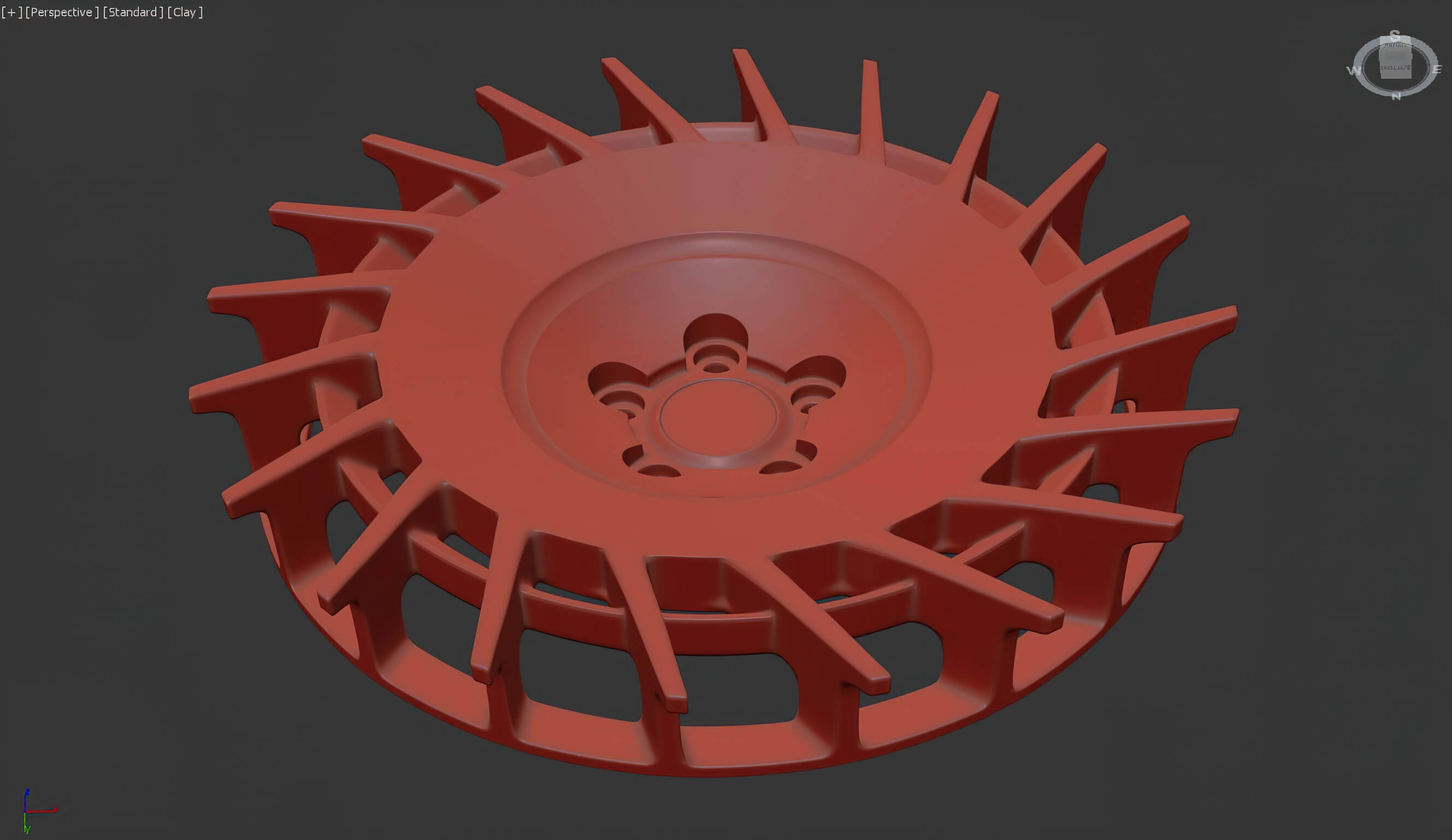 Rotiform Cbu Rim Printable - 3D Model by bayazoff