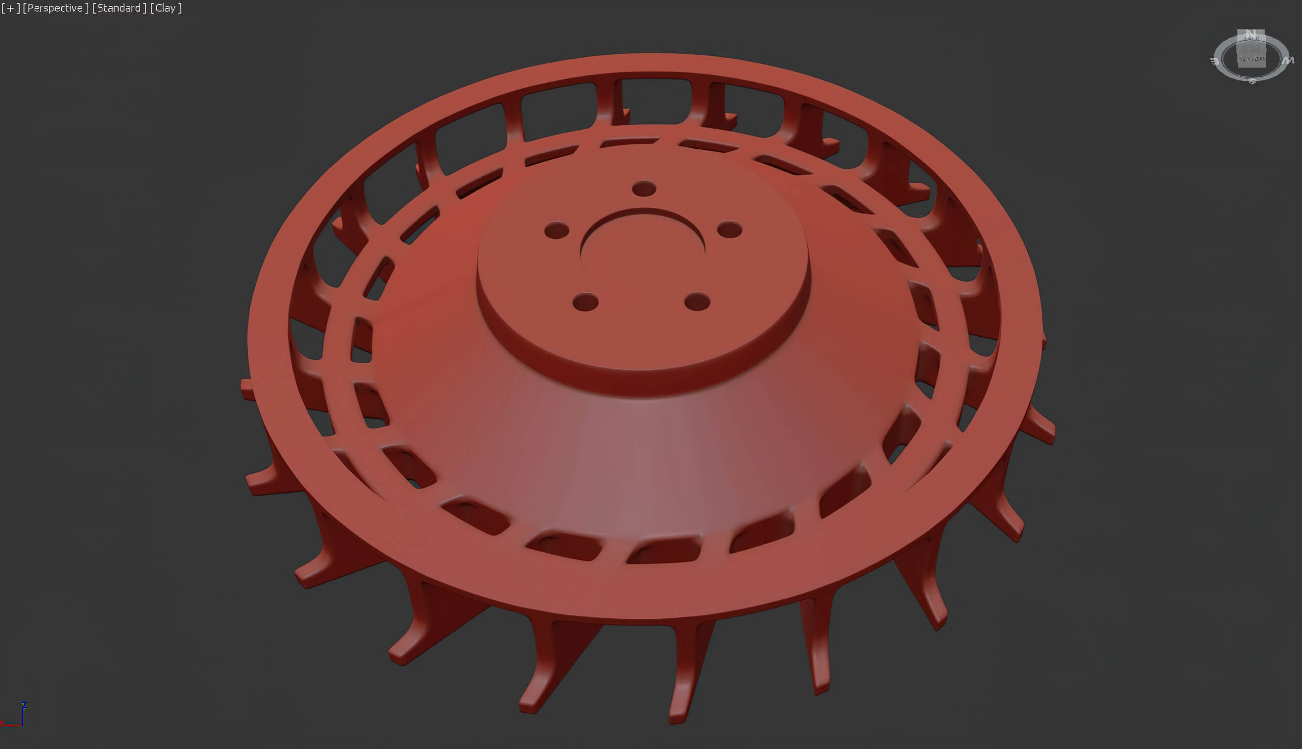 Rotiform Cbu Rim Printable - 3D Model by bayazoff