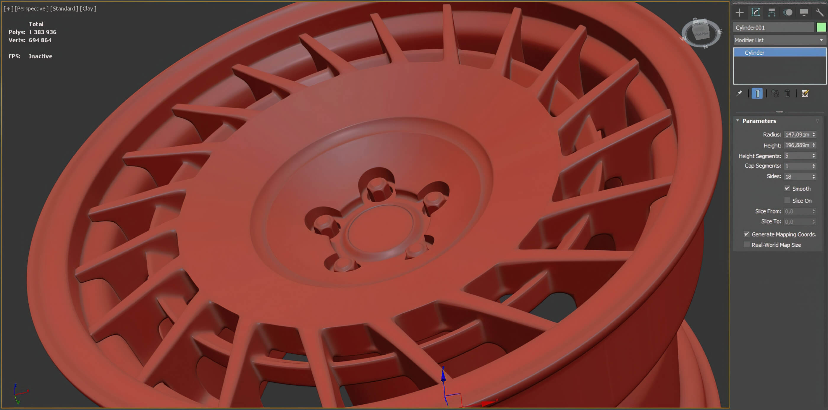 Rotiform Cbu Rim Printable - 3D Model by bayazoff