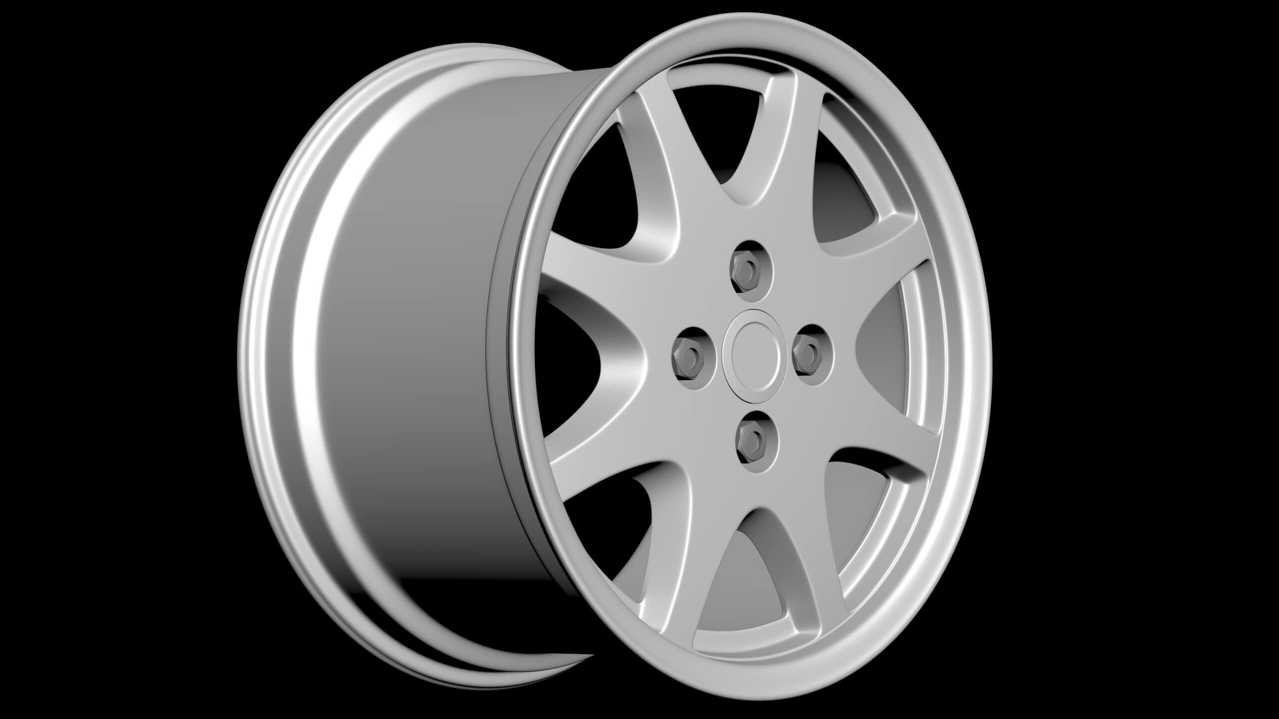 RS200 Wheel 8 Spoke - 3D Model by bayazoff