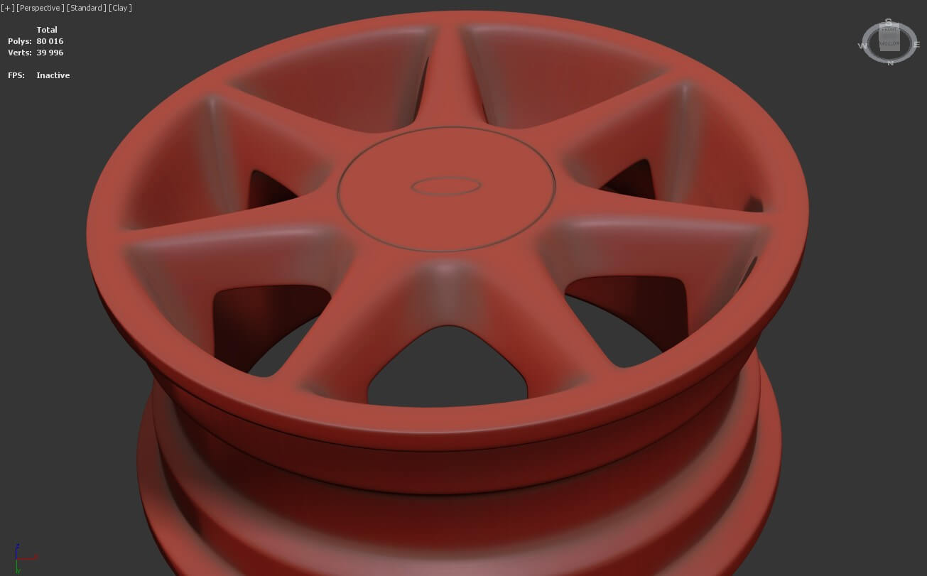 RS7 Softline Printable Rim - 3D Model by bayazoff