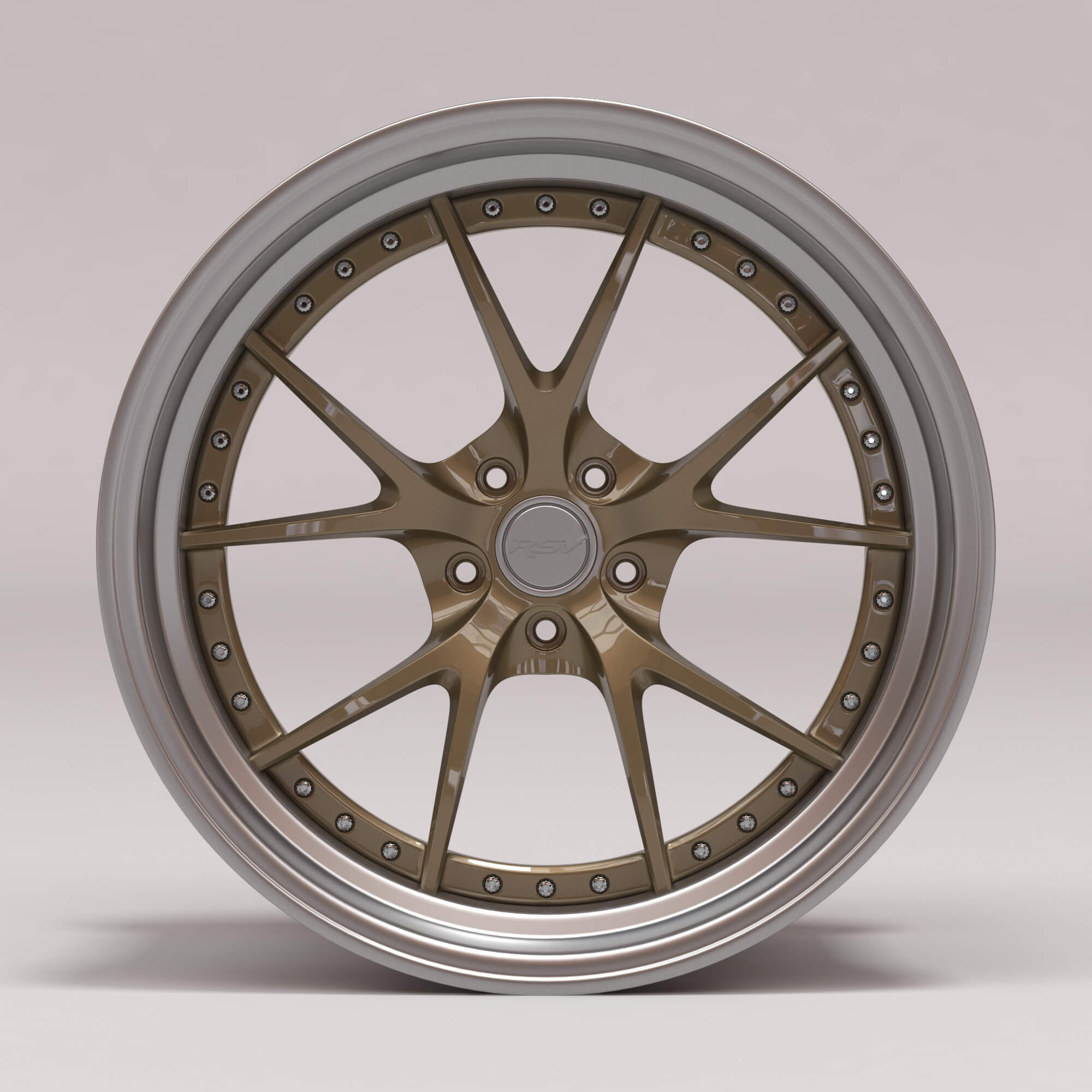 Rsv Forged RS-1 Rim Printable 3 Versions 3D Model by bayazoff