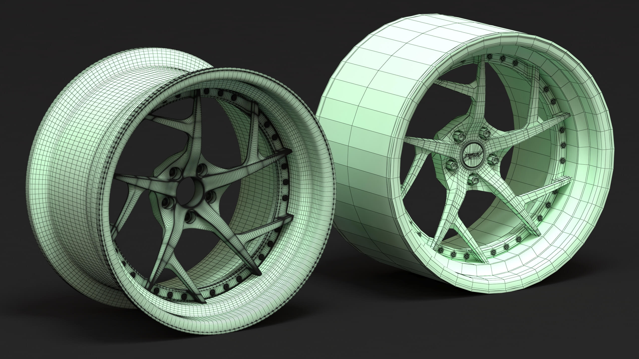 RSV Forged Rs-14 3D Model by bayazoff