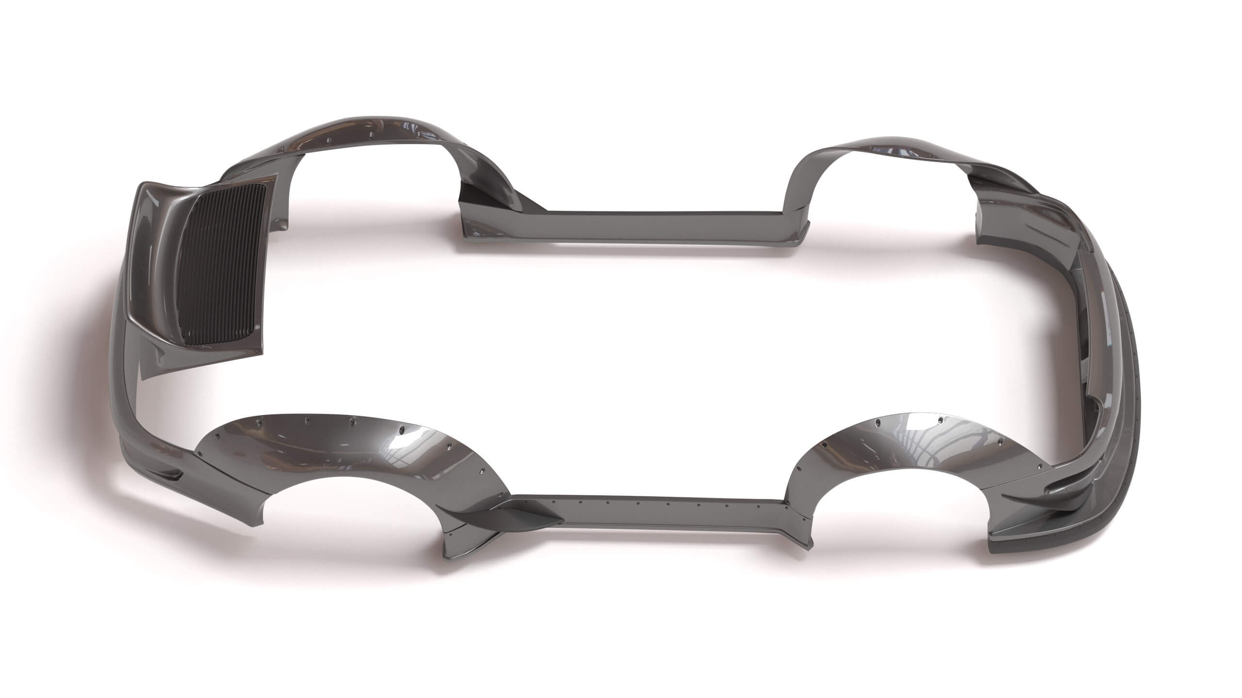 Rwb 993 Ducktail Body Kit Printable - 3D Print Model by bayazoff