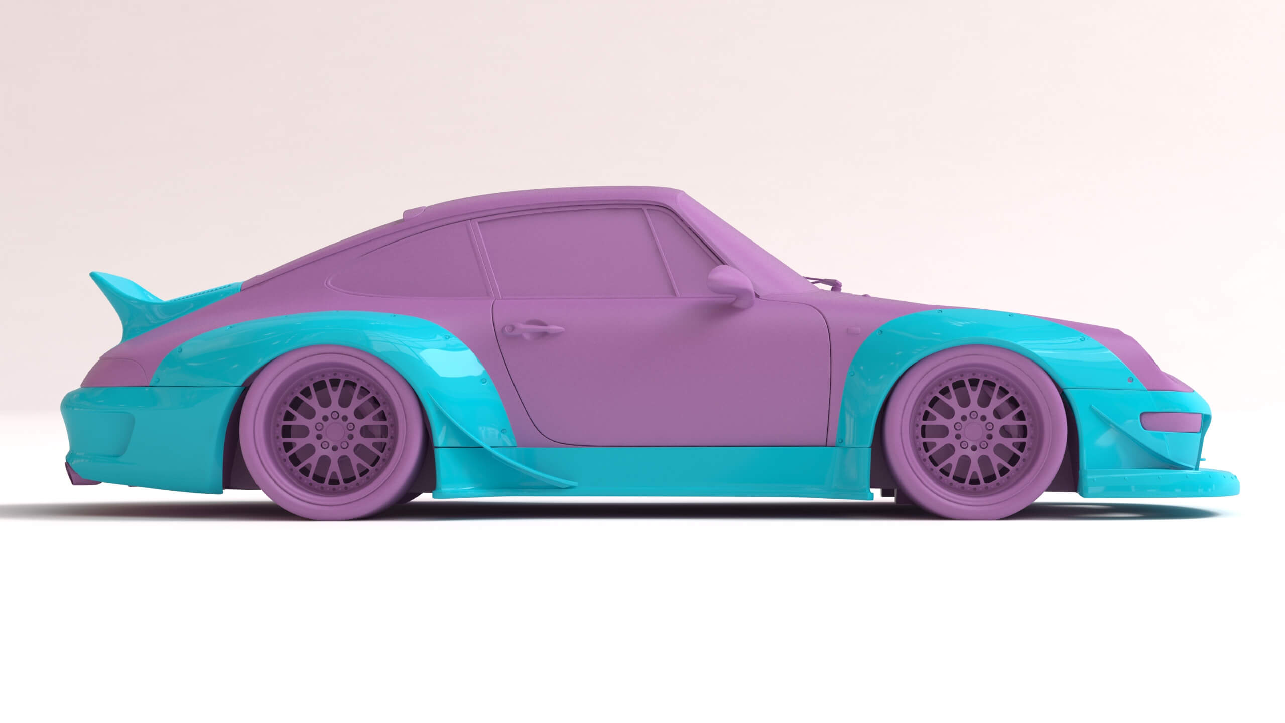 Rwb 993 Ducktail Body Kit Printable - 3D Model by bayazoff