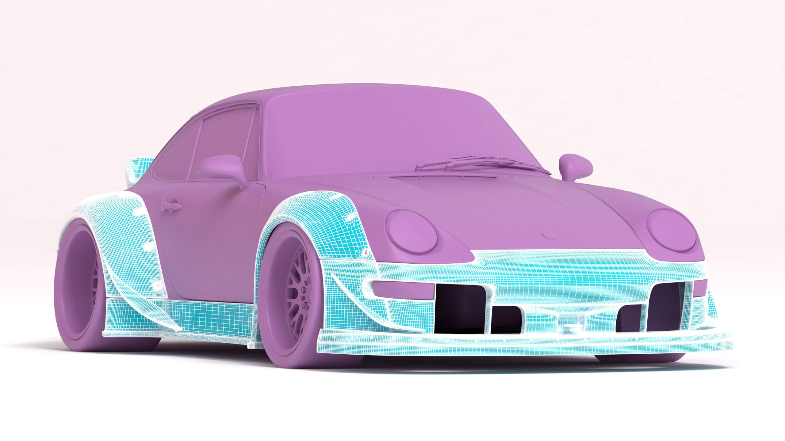 Rwb 993 Ducktail Body Kit Printable - 3D Model by bayazoff