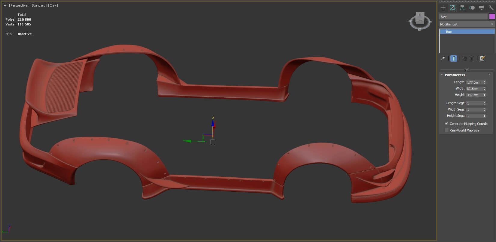 Rwb 993 Ducktail Body Kit Printable - 3D Print Model by bayazoff