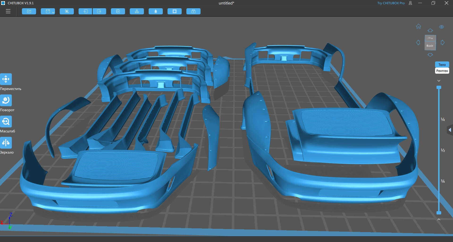 Rwb 993 Ducktail Body Kit Printable - 3D Print Model by bayazoff