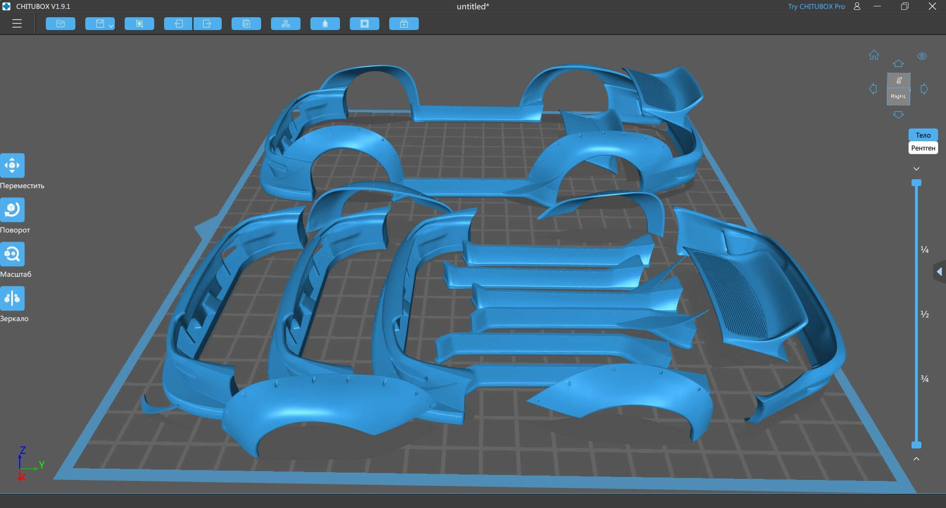 Rwb 993 Ducktail Body Kit Printable - 3D Print Model by bayazoff