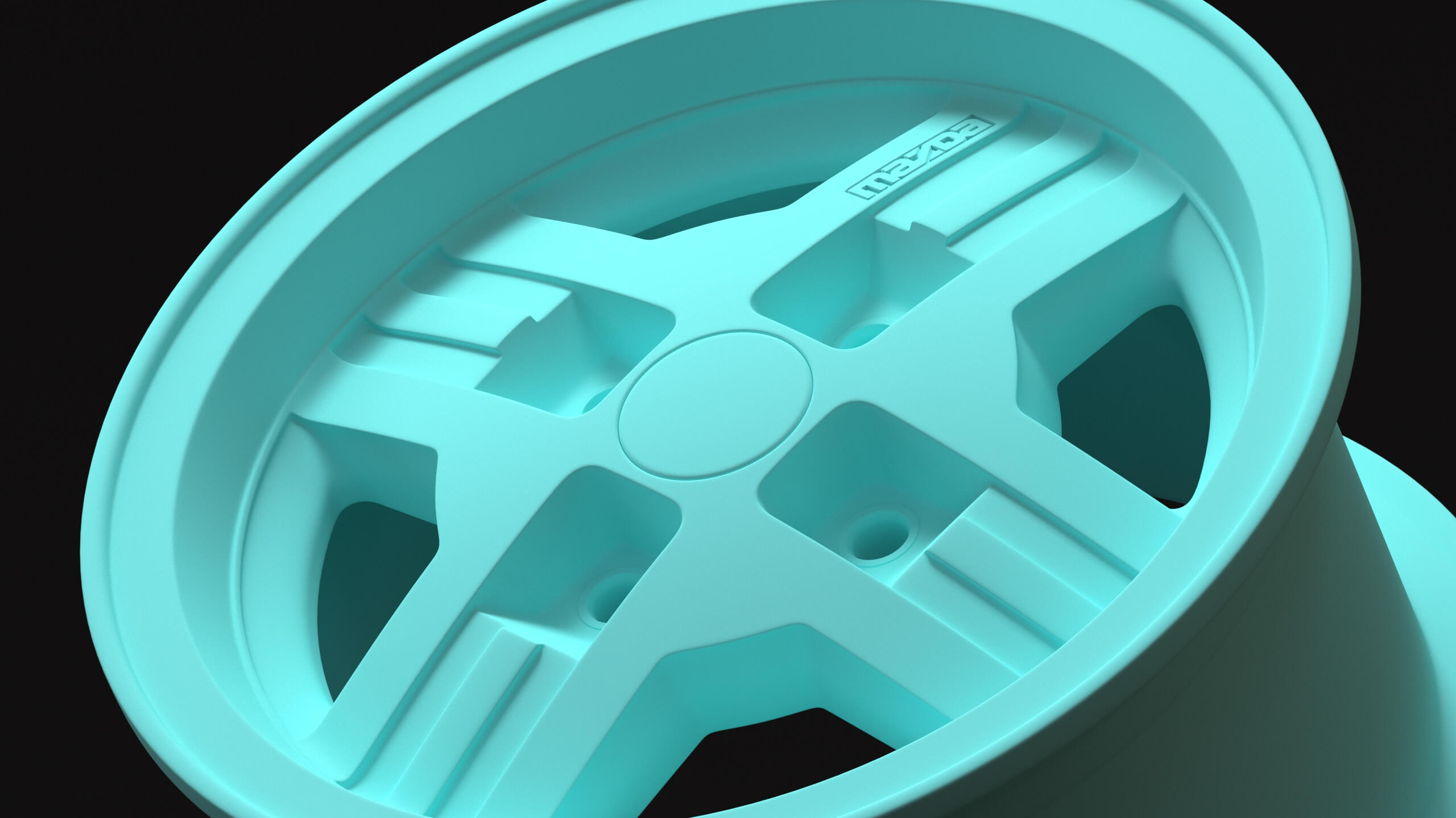 RX-7 626 1981 OEM Wheels 3D Model by bayazoff