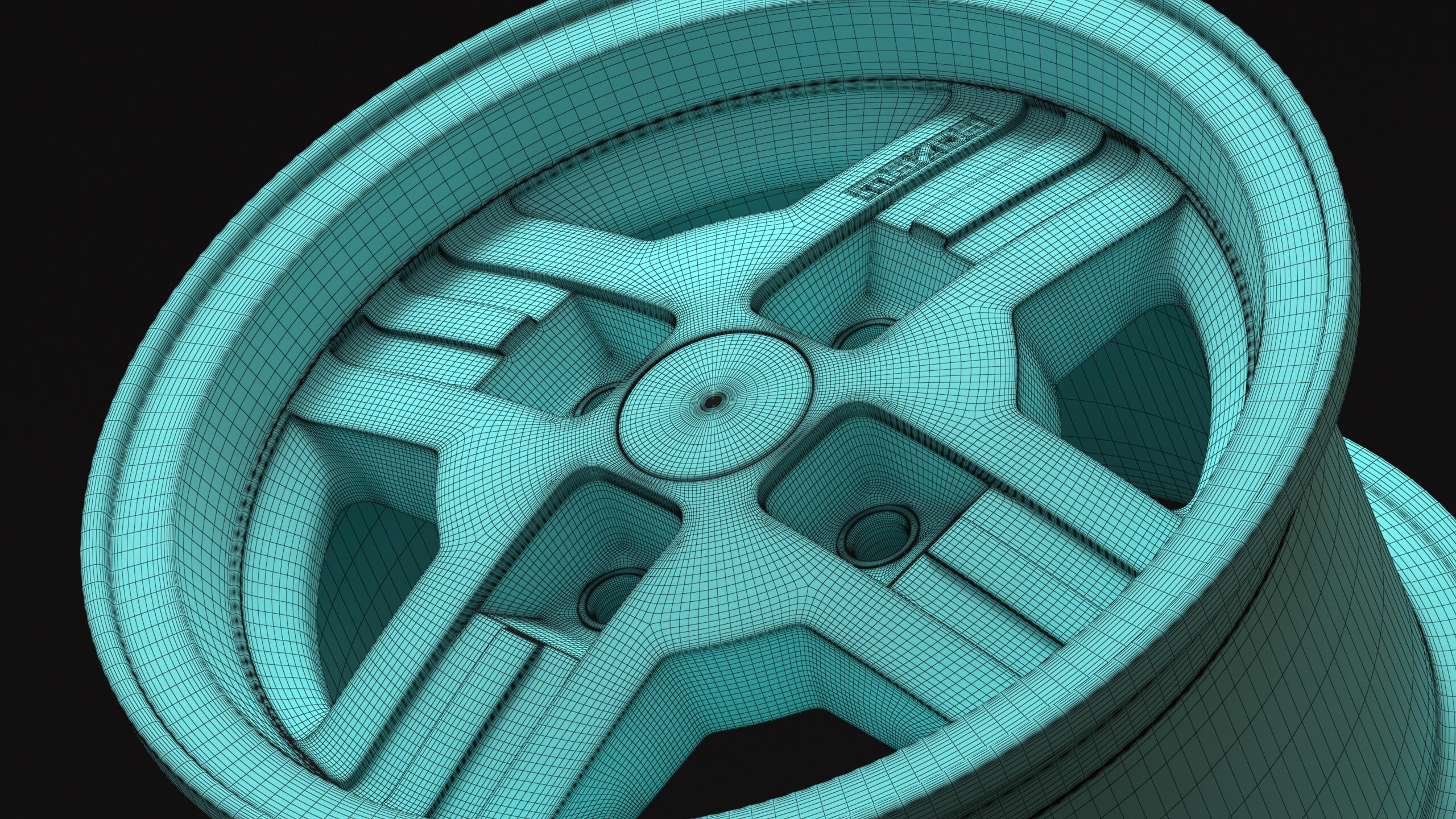 RX-7 626 1981 OEM Wheels 3D Model by bayazoff