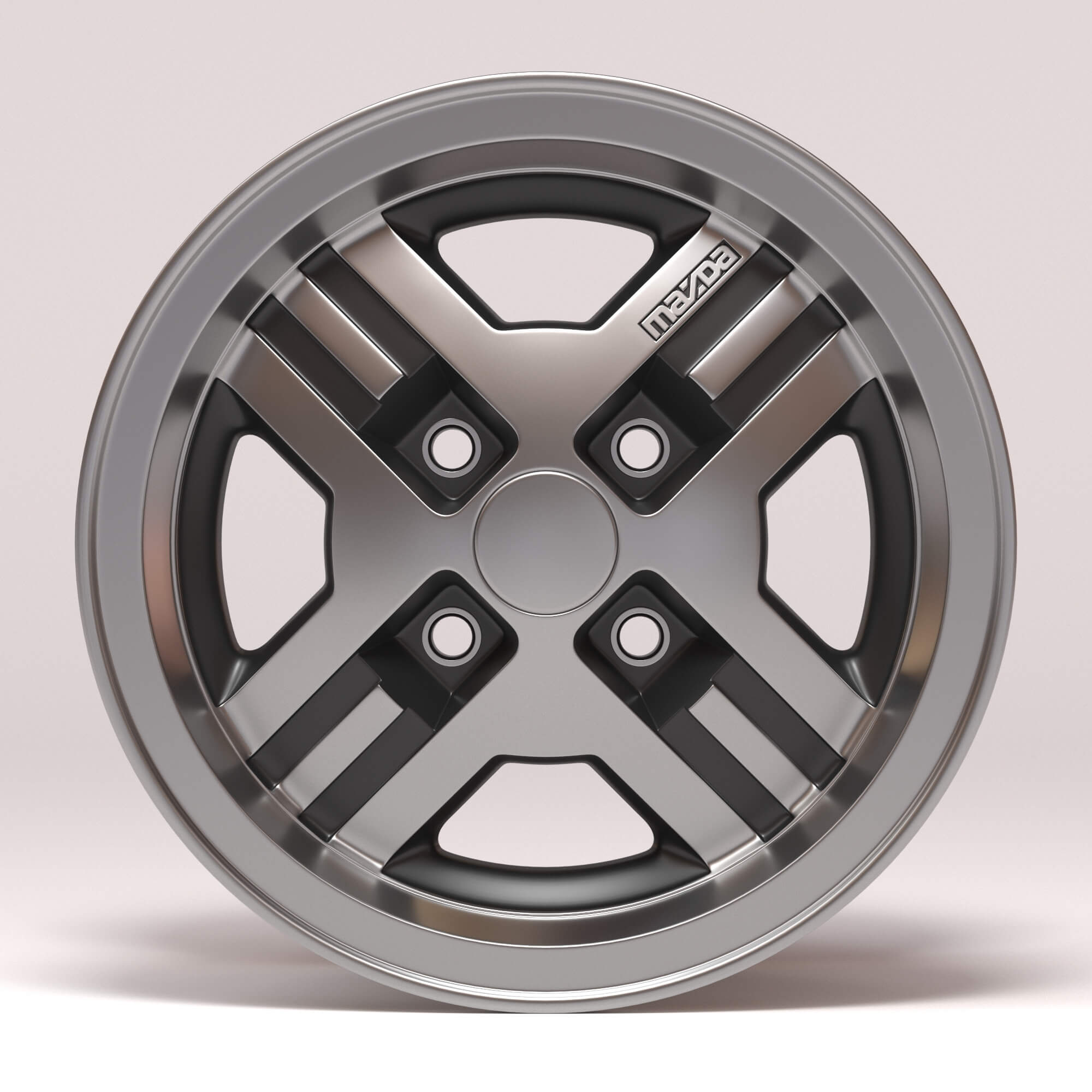RX-7 626 1981 OEM Wheels 3D Model by bayazoff