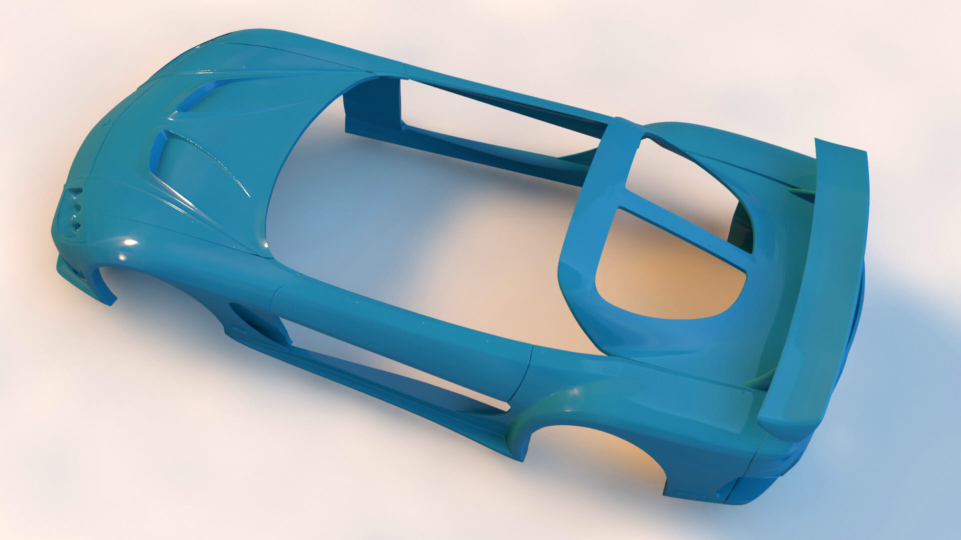 RX7 Veilside Fortune Printable Kit 1-24 3D Model by bayazoff