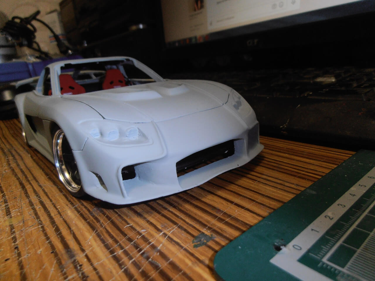 RX7 Veilside Fortune Printable Kit 1-24 3D Model by bayazoff