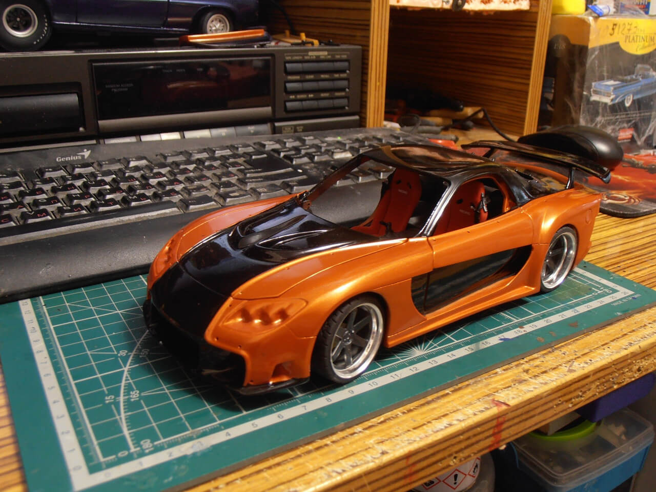 RX7 Veilside Fortune Printable Kit 1-24 3D Print Model by bayazoff